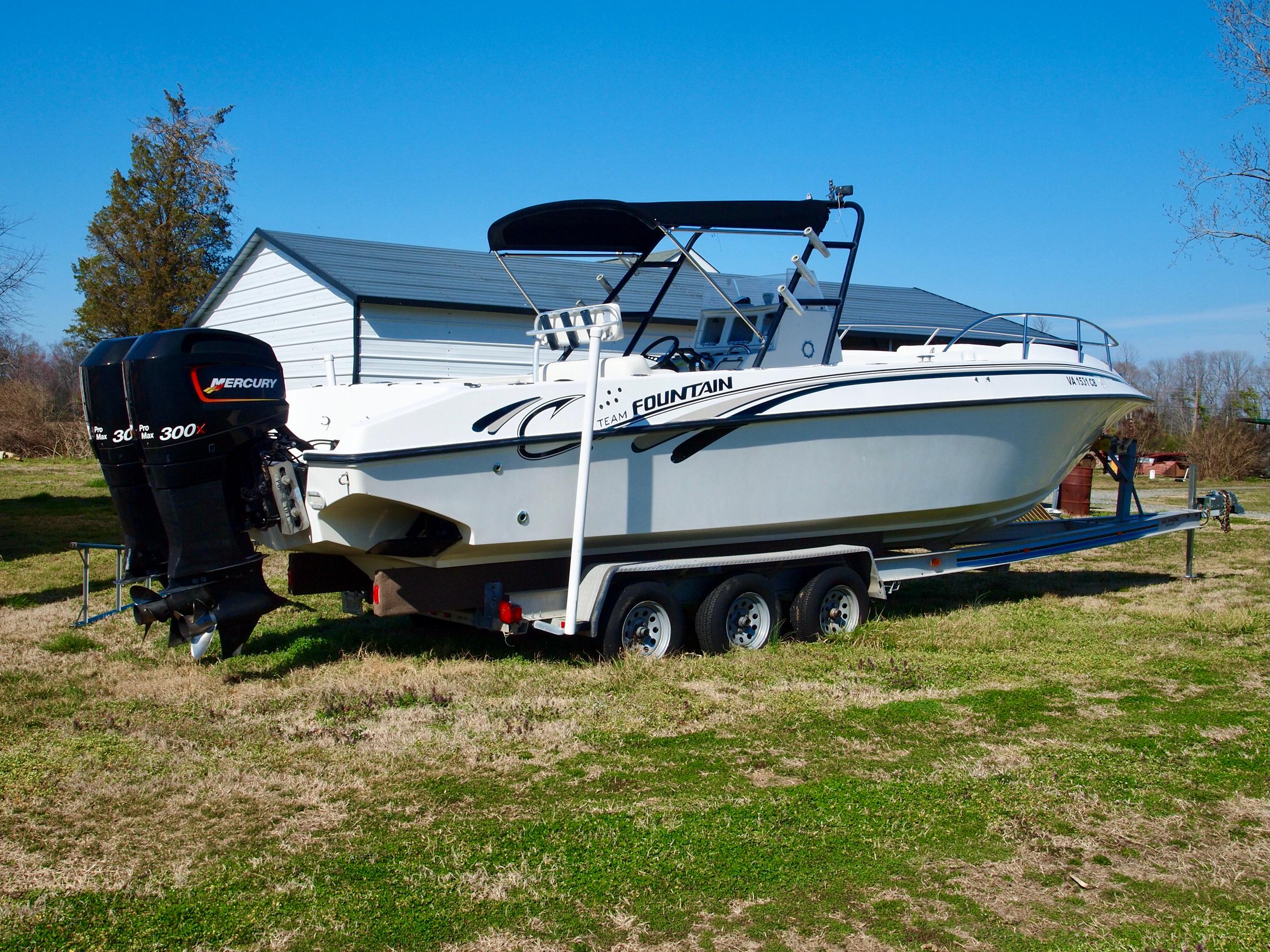 1999 Fountain 31 Center Console Bateaux de pêche en eau salée à vendre ...