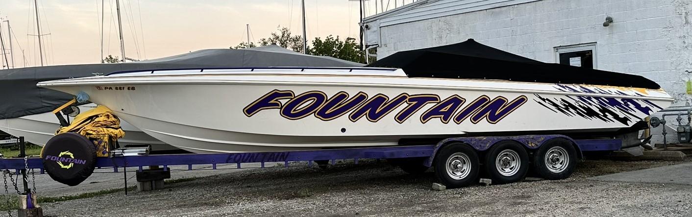 Used Fountain High Performance 32 Fever Petrol boats for sale | YachtWorld