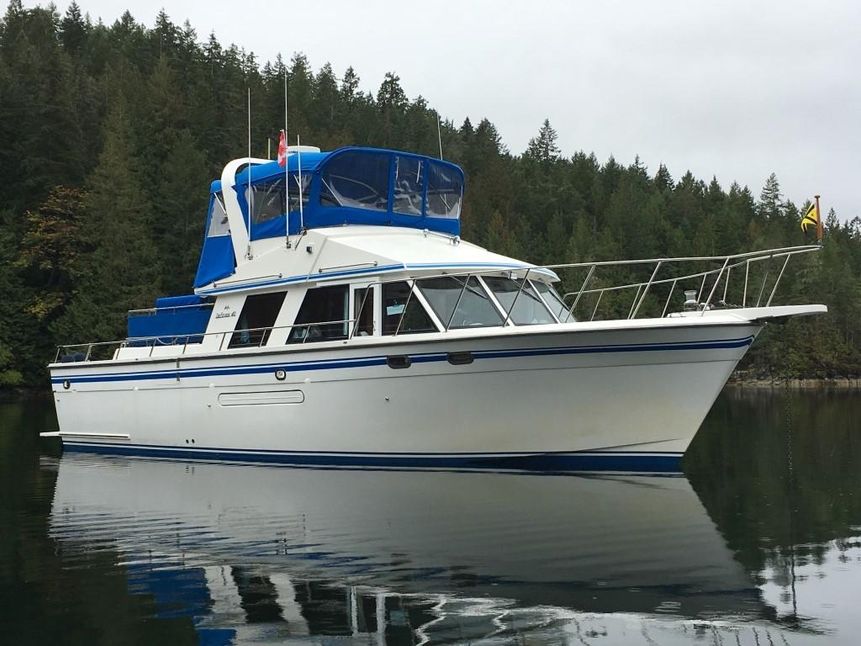 1989 DeFever Offshore Cruiser Motoryachter til salgs- YachtWorld