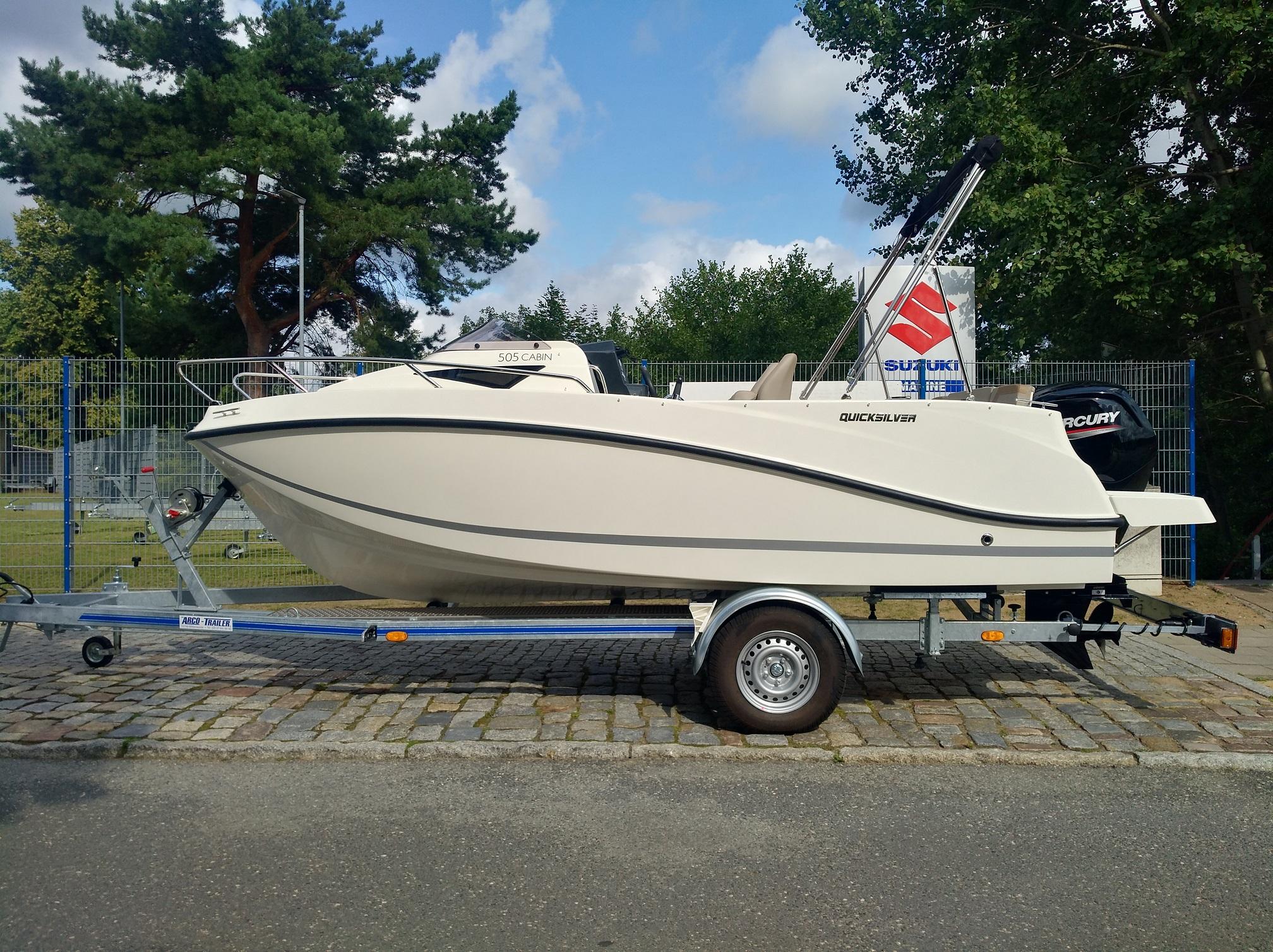 Quicksilver Activ 505 Cabin 5m 2024, Łodzie sportowe- Brandenburg| Lodzie24