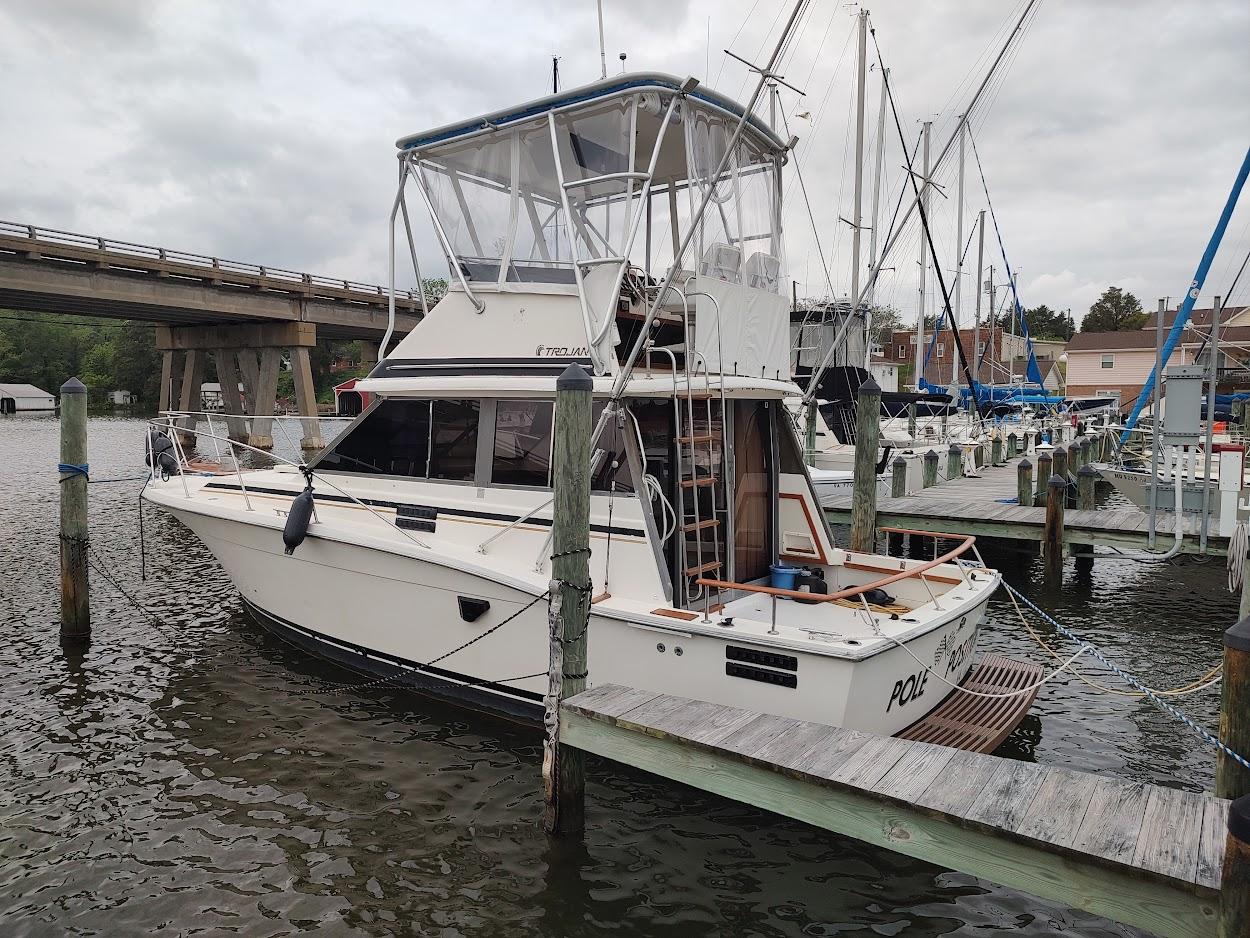 1988 Trojan F32 Sedan Sport Fishing for sale - YachtWorld