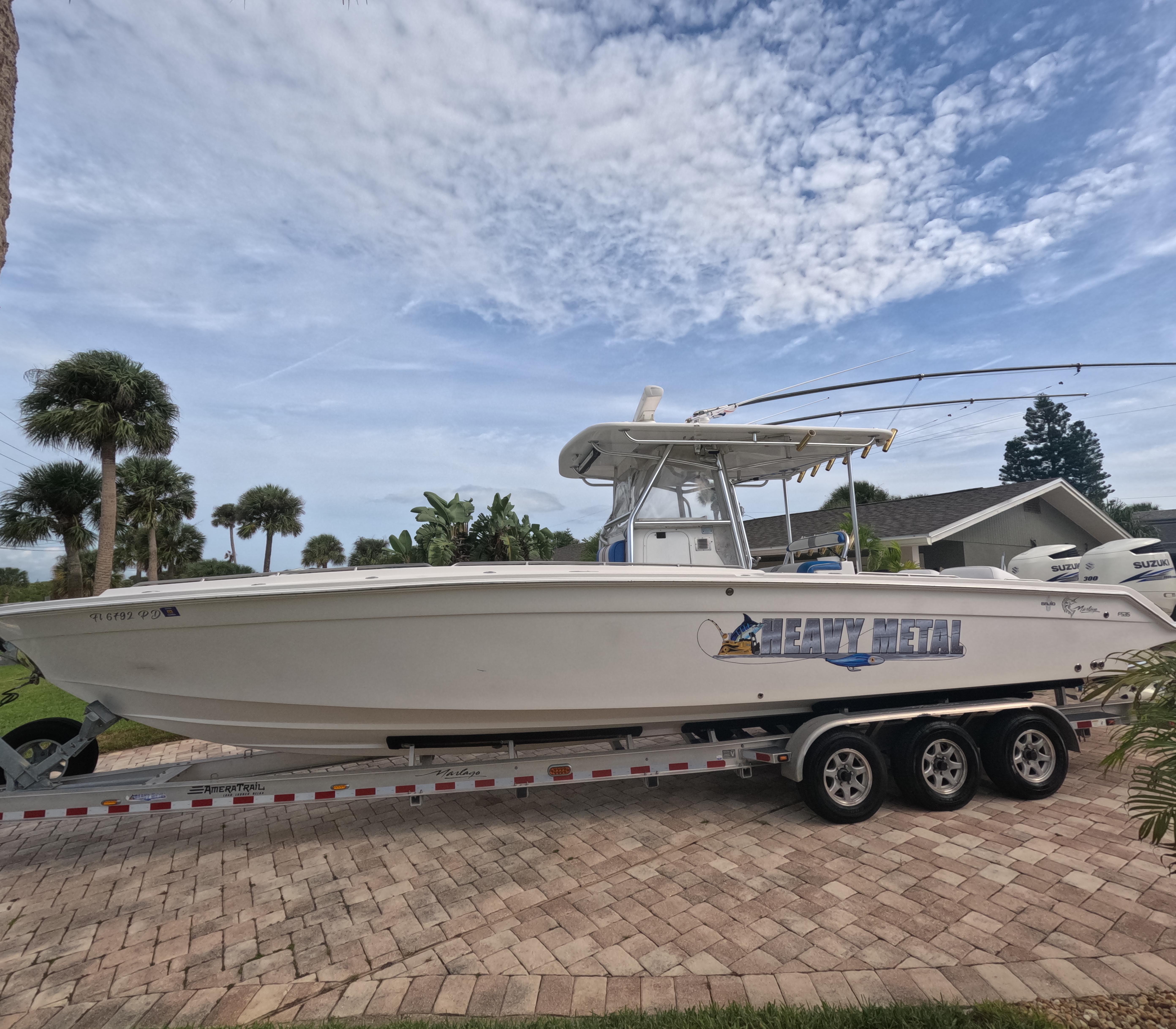 2008 Marlago Fs 35 Center Console Cuddy Center Console for sale ...