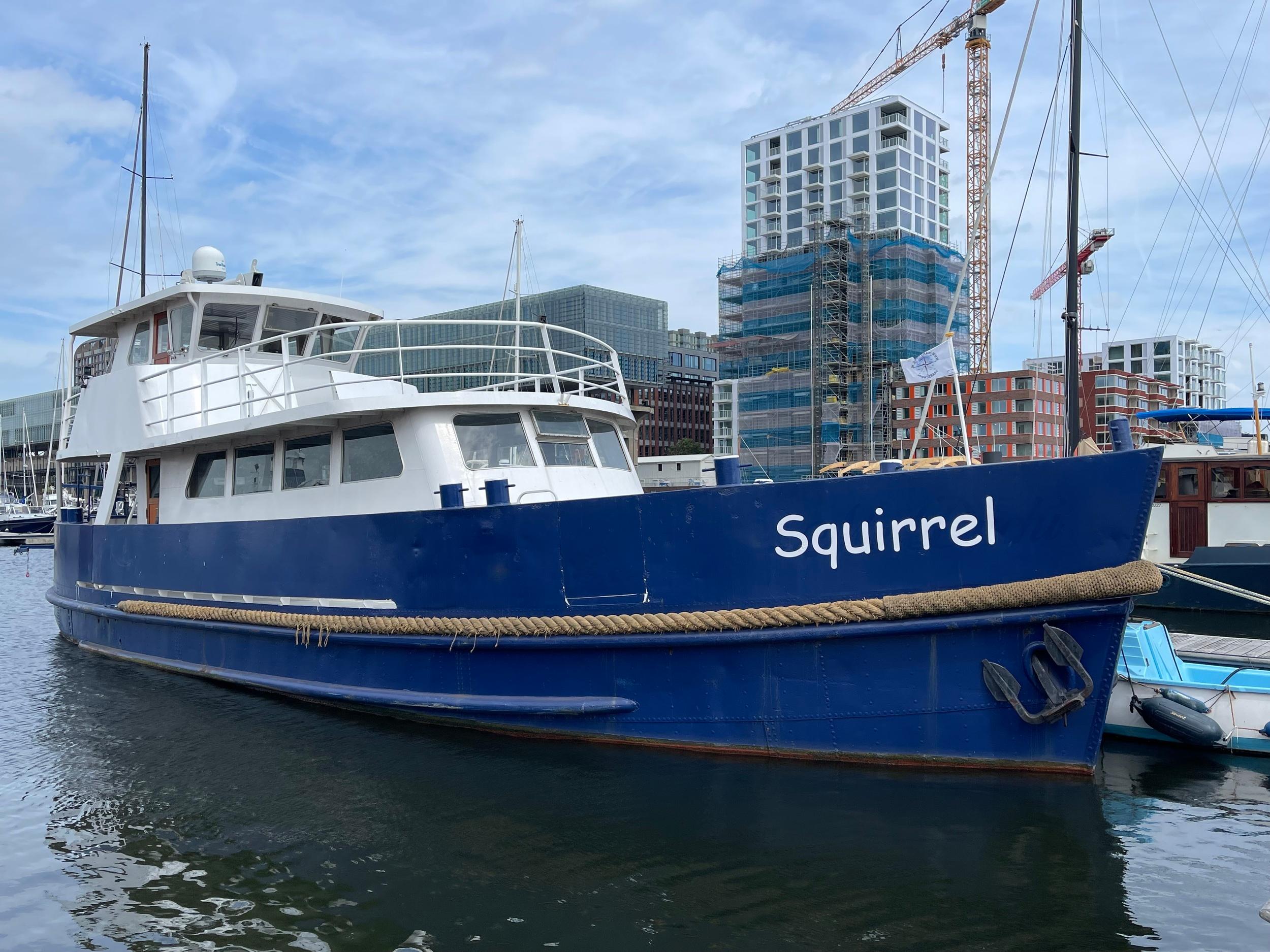 Tweedehands 1964 Motorjacht Woonboot Ex Waterschip, Veerboot In ...