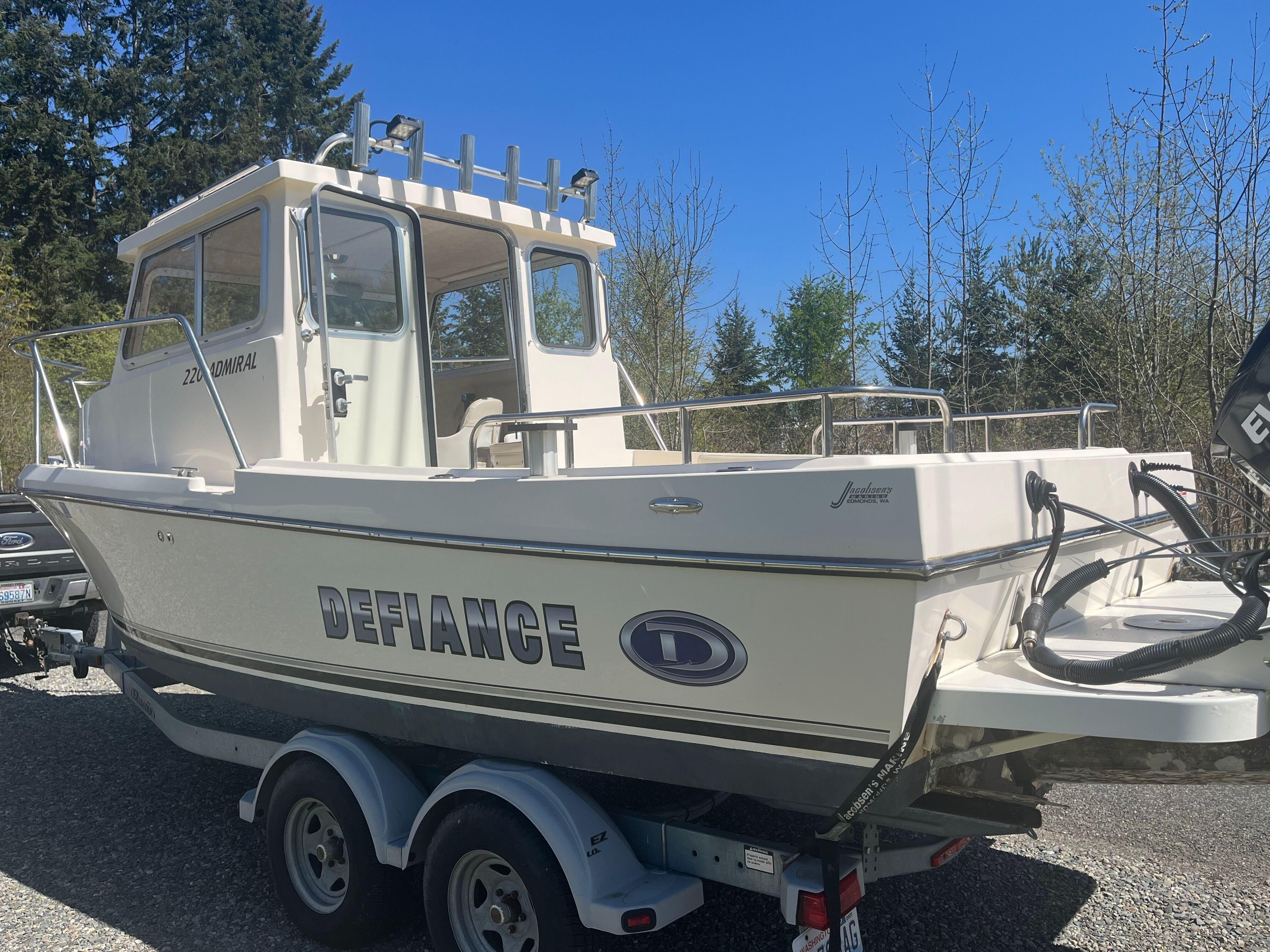 2016 Defiance 220 Admiral EX Saltwater Fishing for sale - YachtWorld