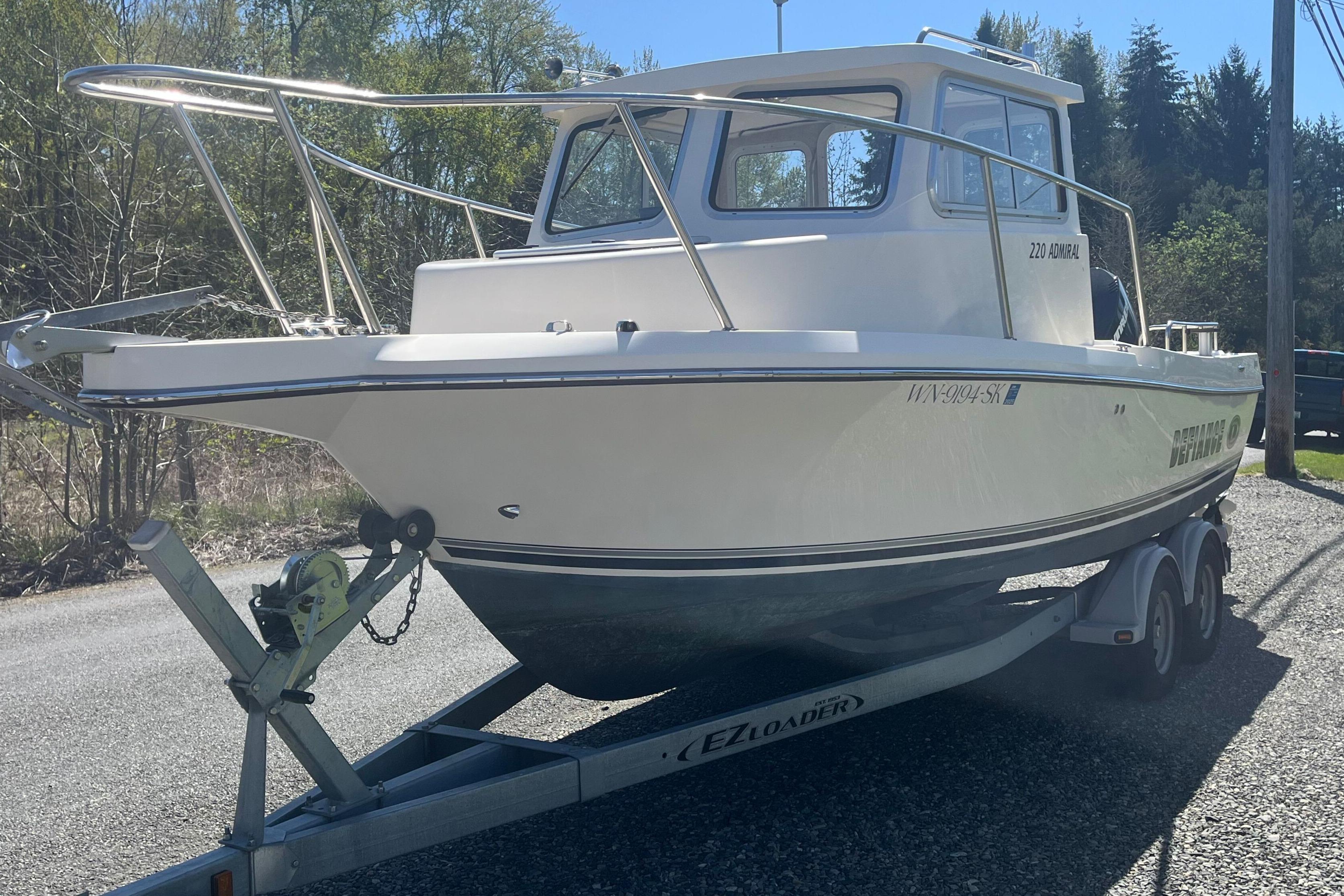 2016 Defiance 220 Admiral EX Saltwater Fishing for sale - YachtWorld