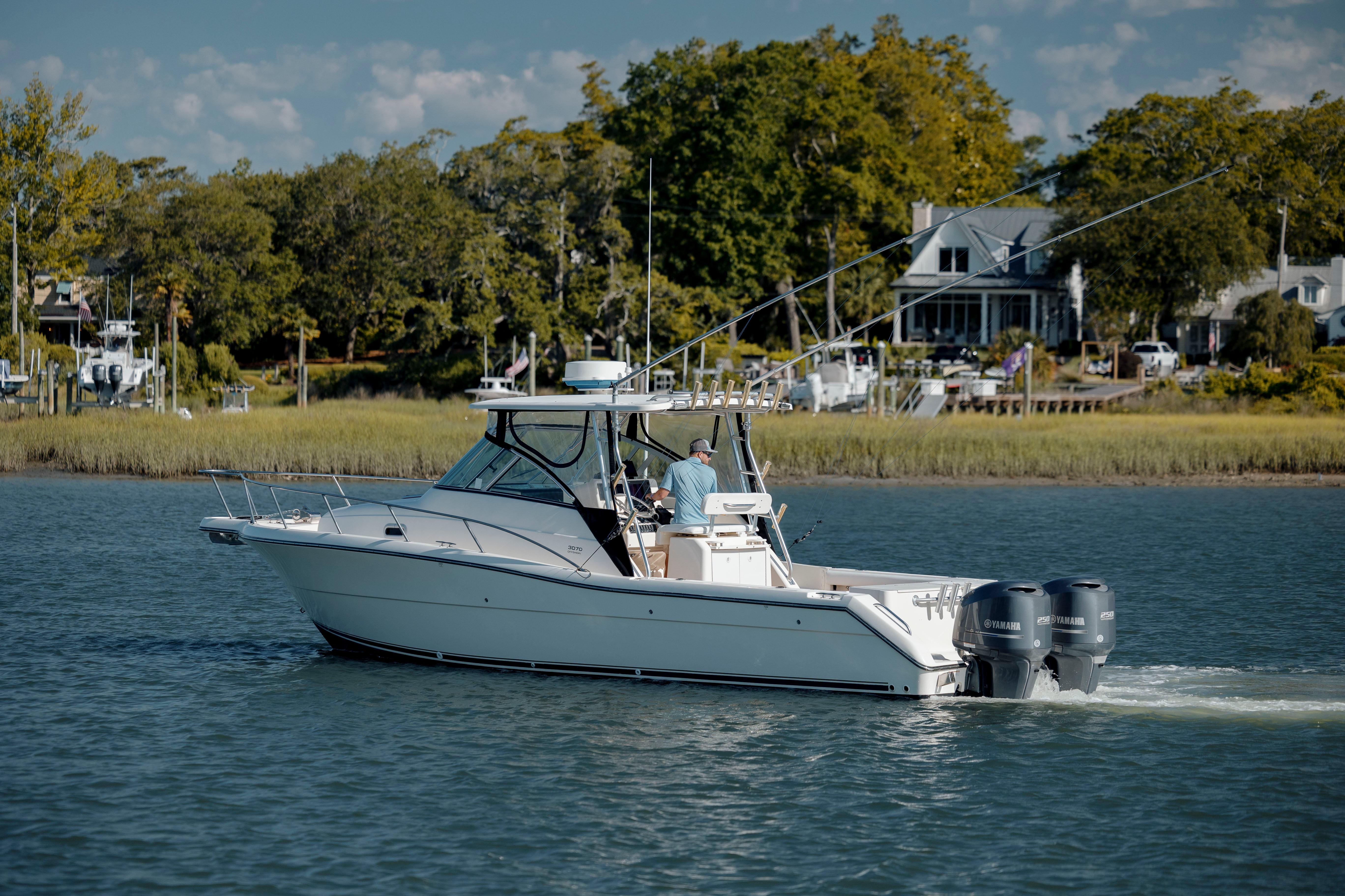 2002 Pursuit 3070 Offshore Center Console Saltwater Fishing for sale ...