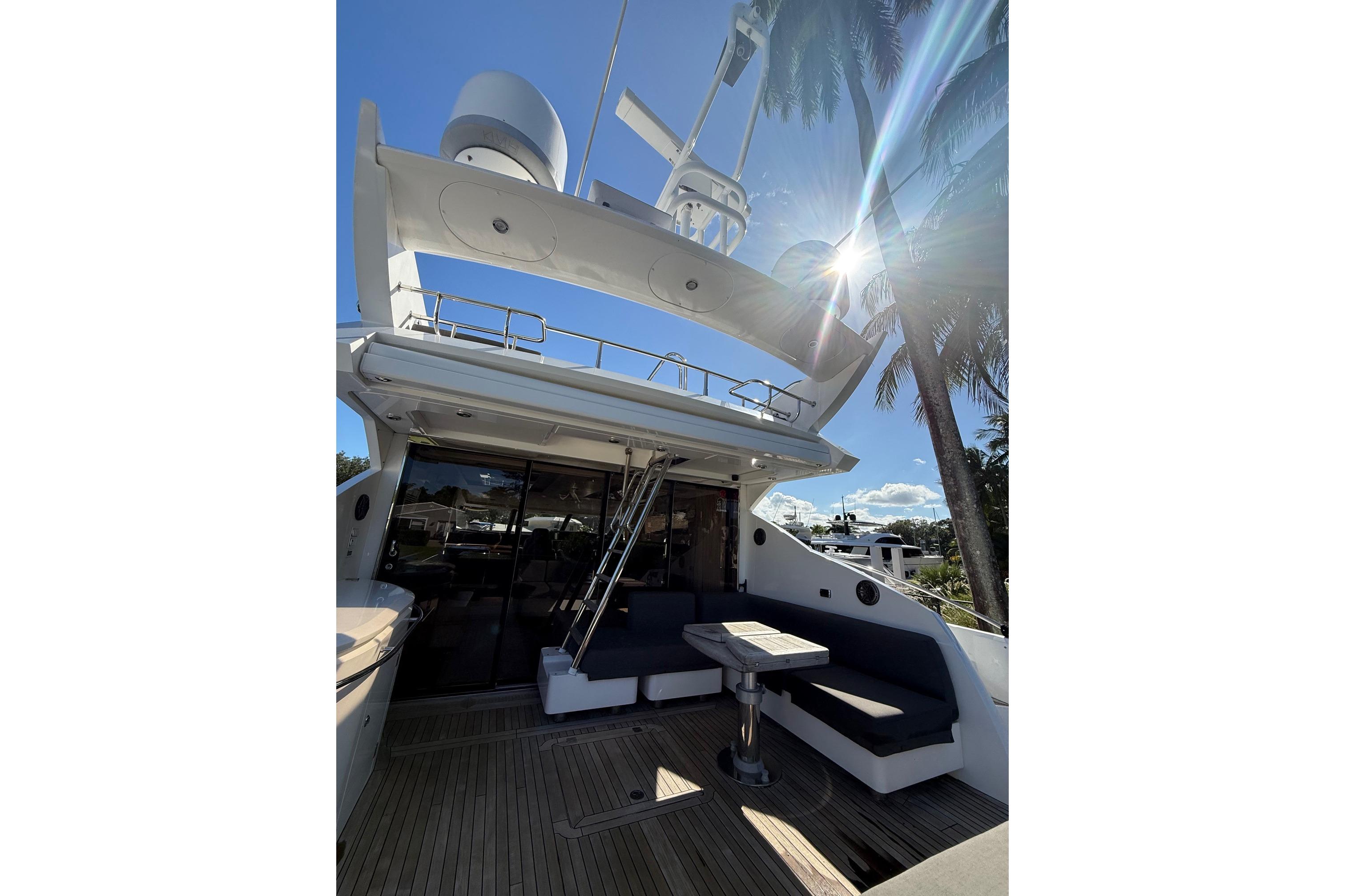 Sunseeker Predator Sport Yacht 74 Usado en Florida - Cosas de Barcos