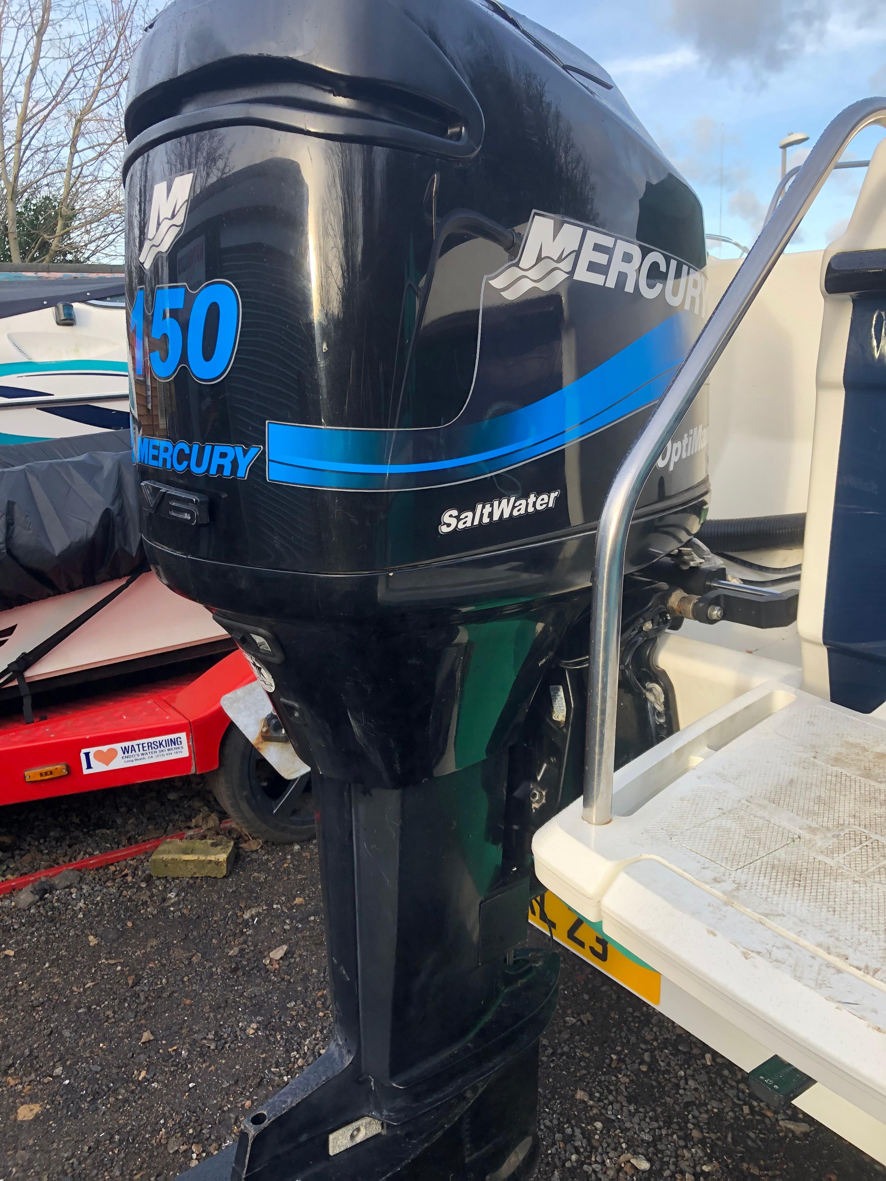 Used 2004 Mercury Optimax 150 Saltwater Extra Long Shaft | Boats and ...