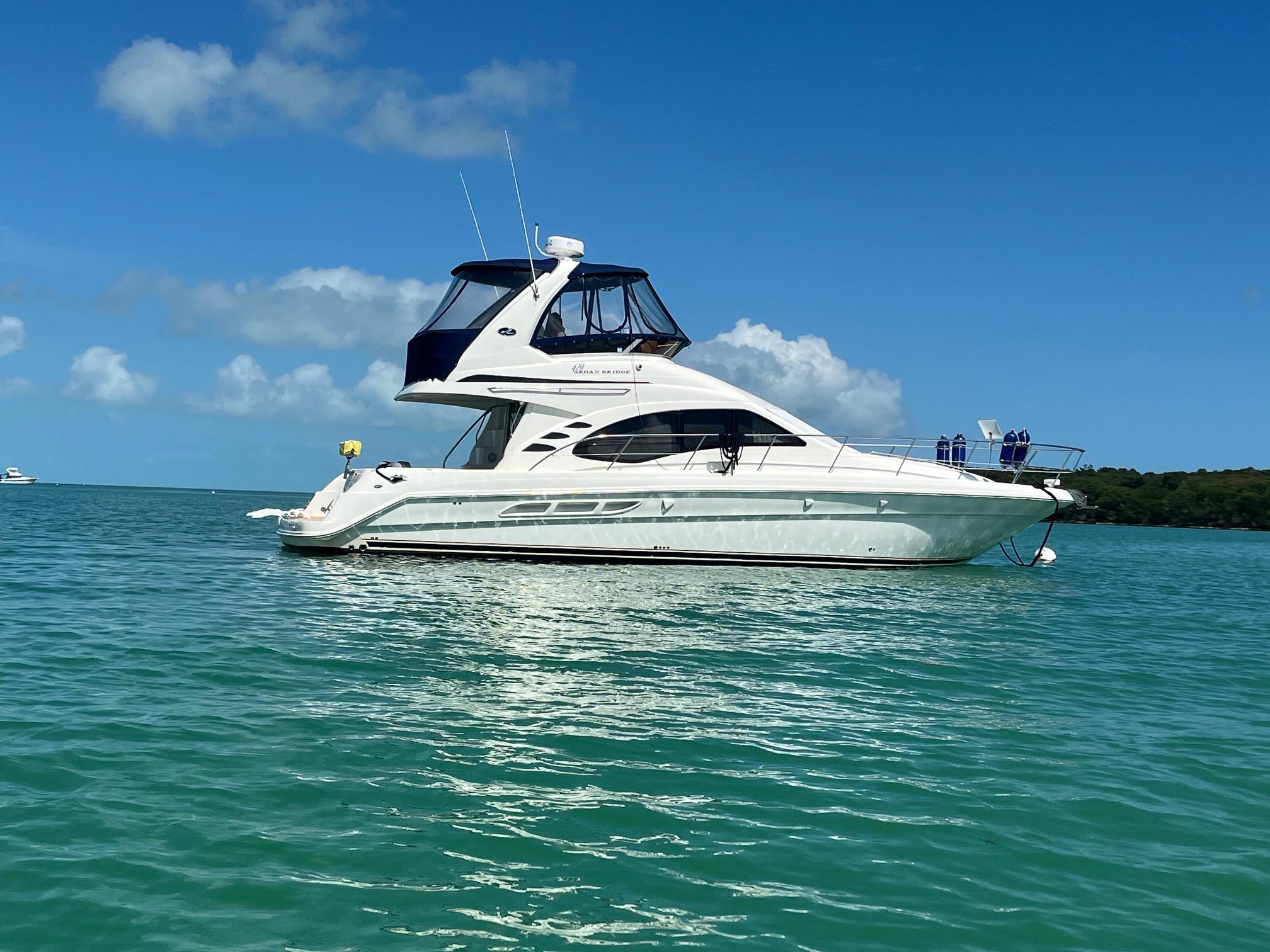 Sea Ray 420 Sedan Bridge boats for sale | YachtWorld