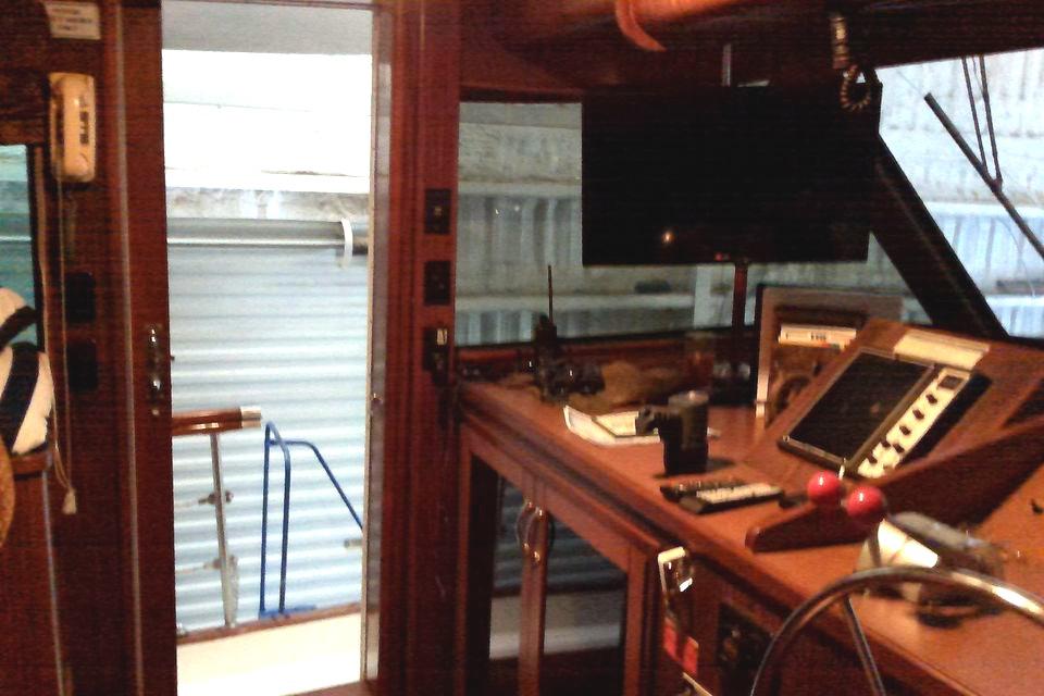 1985 Hatteras 77 Cockpit Motor Yacht Motorjachten en Motorkruisers te ...