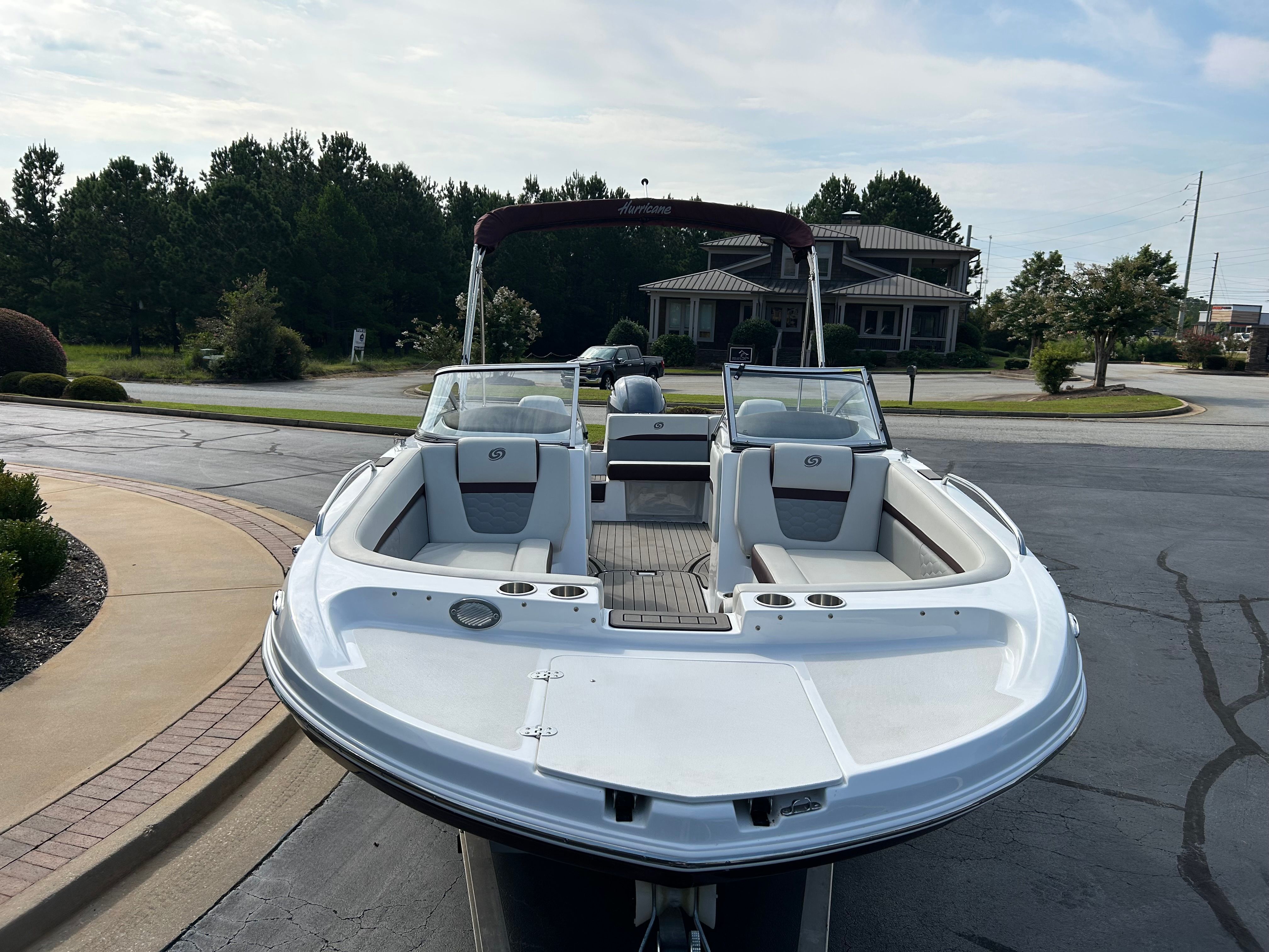 2021 Hurricane Sun Deck 217 Pontoon for sale - YachtWorld