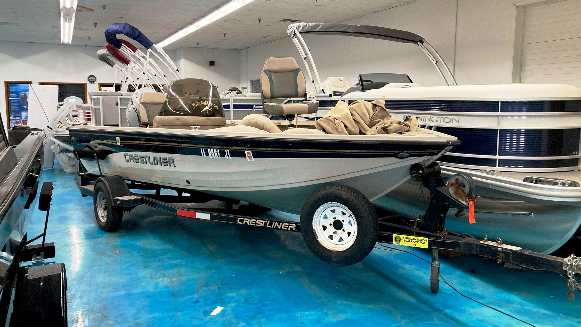 2001 Crestliner 1750 Fish Hawk SC Freshwater Fishing for sale - YachtWorld