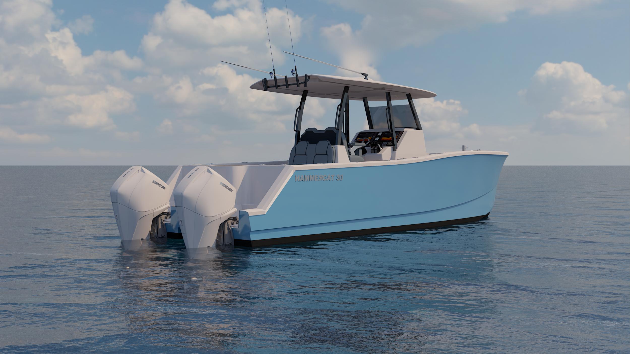 2025 Hammer Yachts HammerCat 30 Power Catamaran for sale - YachtWorld