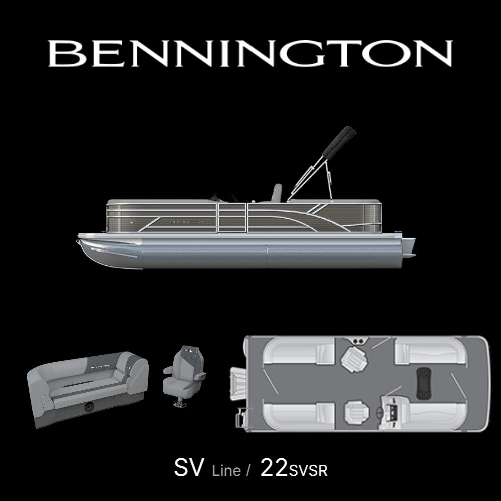 2024 Bennington 22 SVSR Pontoon for sale - YachtWorld