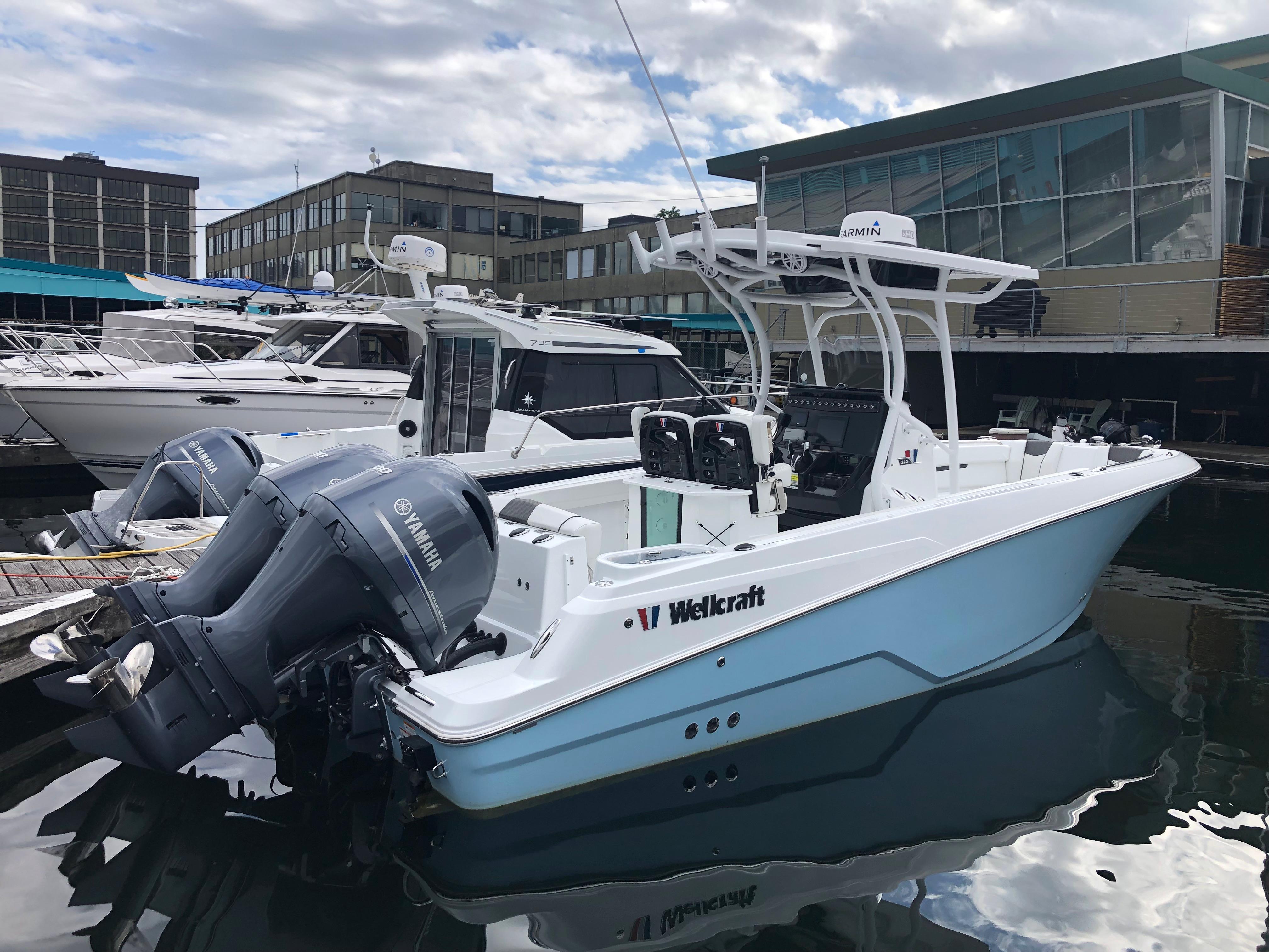 2022 Wellcraft 242 Fisherman Walkaround Konsol till salu- YachtWorld