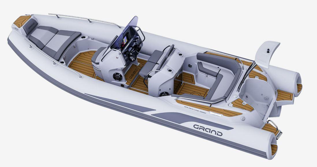 Grand G680HGLF without engine | 2024 | 7m | Boatshop24