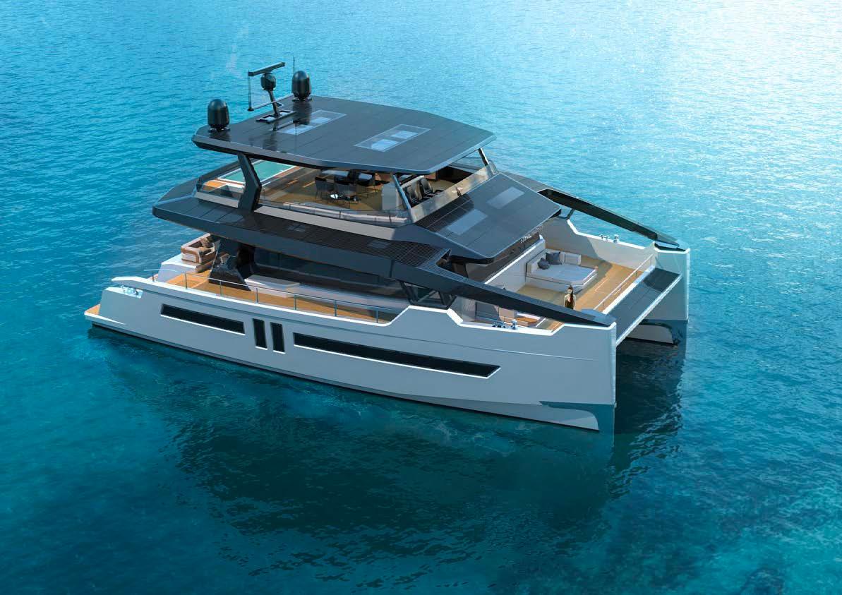 2026 Custom Electric Solar Catamaran ( Hull Completed ) Power Catamaran ...
