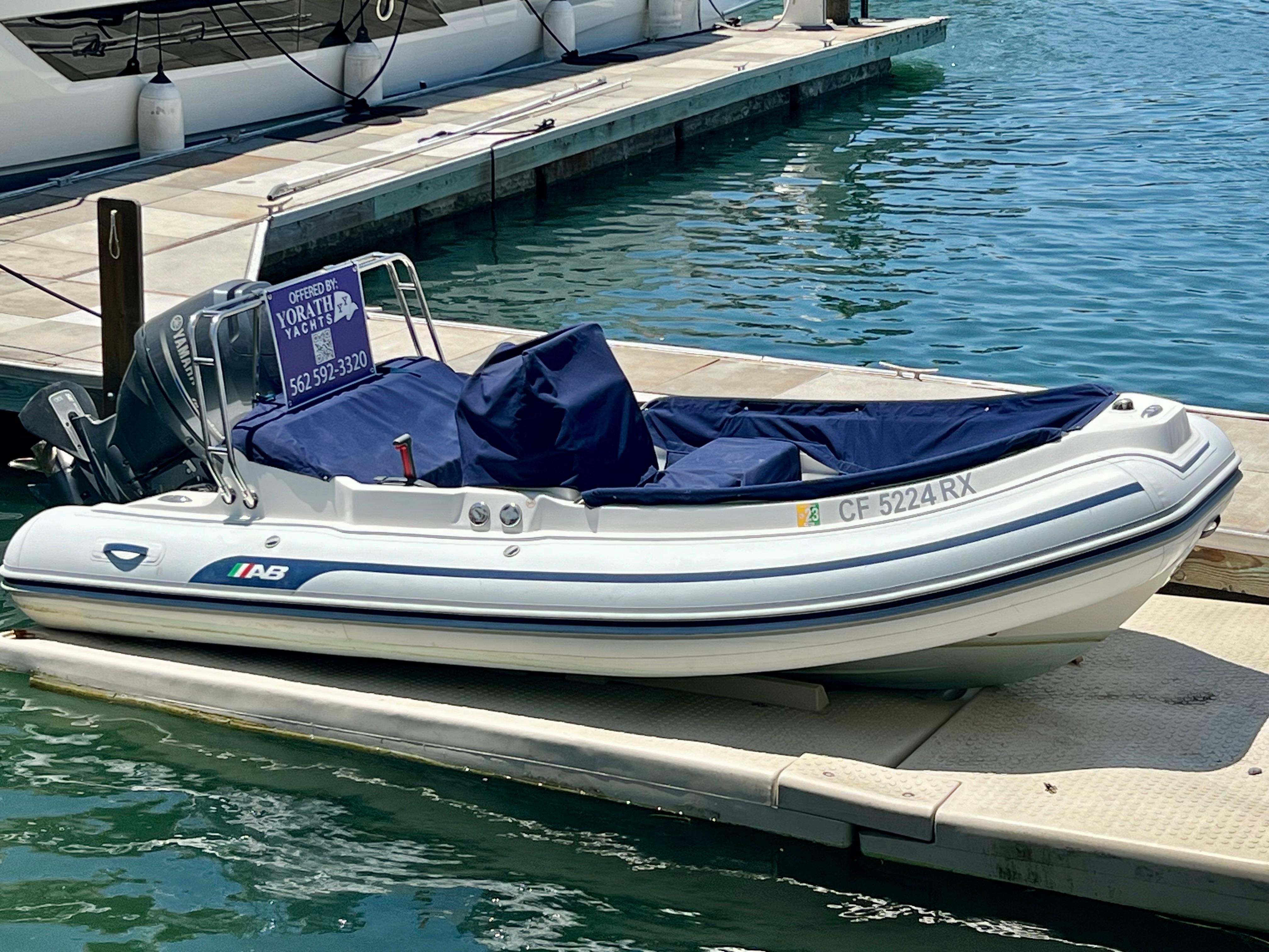 2014 AB Inflatables Nautilus 15 DLX Fiberglass RIB Rigid Inflatable ...