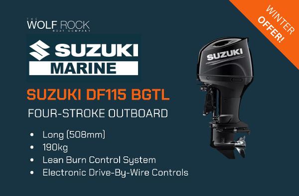 2024 Suzuki DF115 BGTL Four-Stroke Outboard | Boatshop24 UK