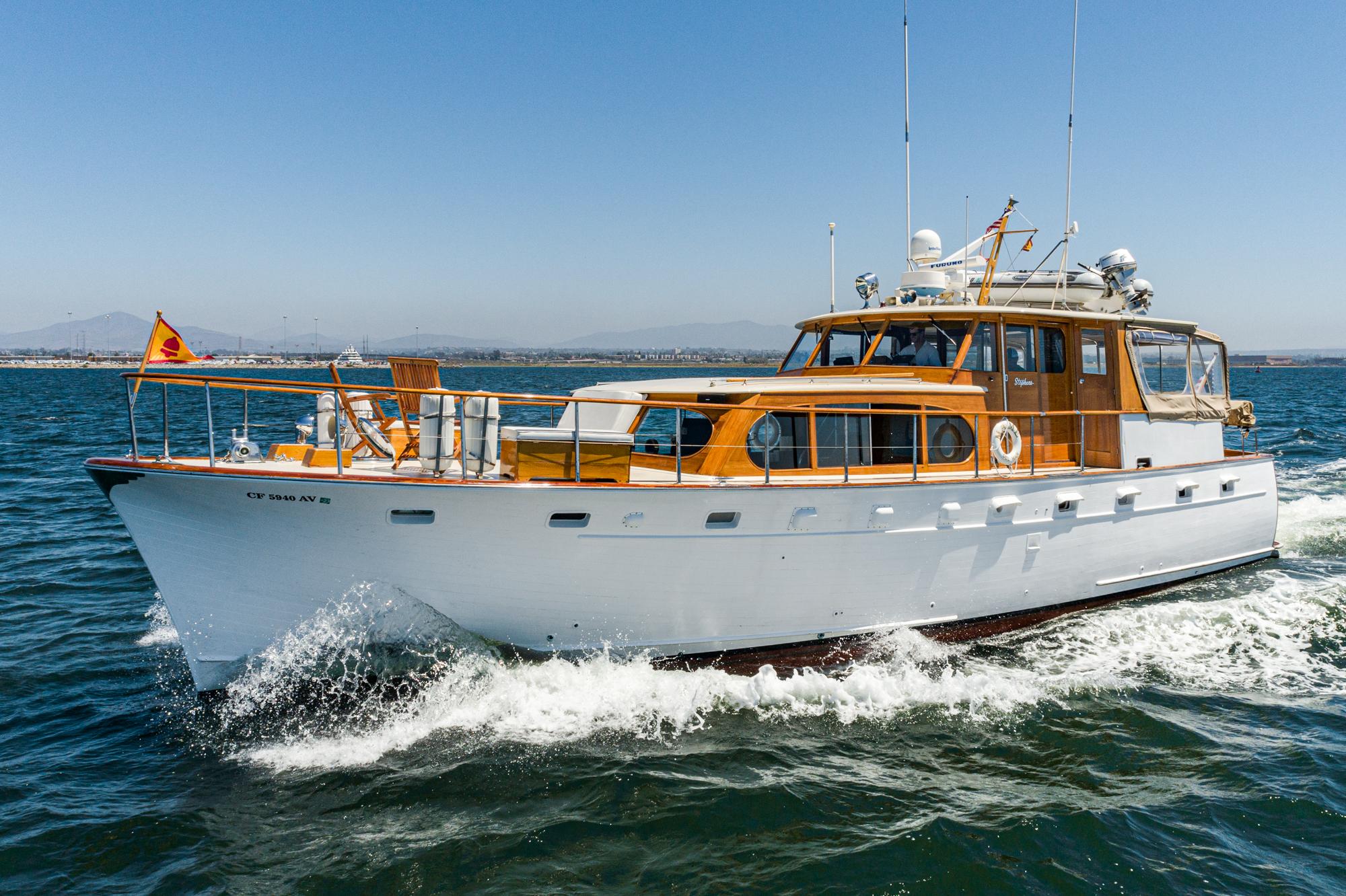 1958 Stephens Flush Deck Antique and Classic for sale - YachtWorld
