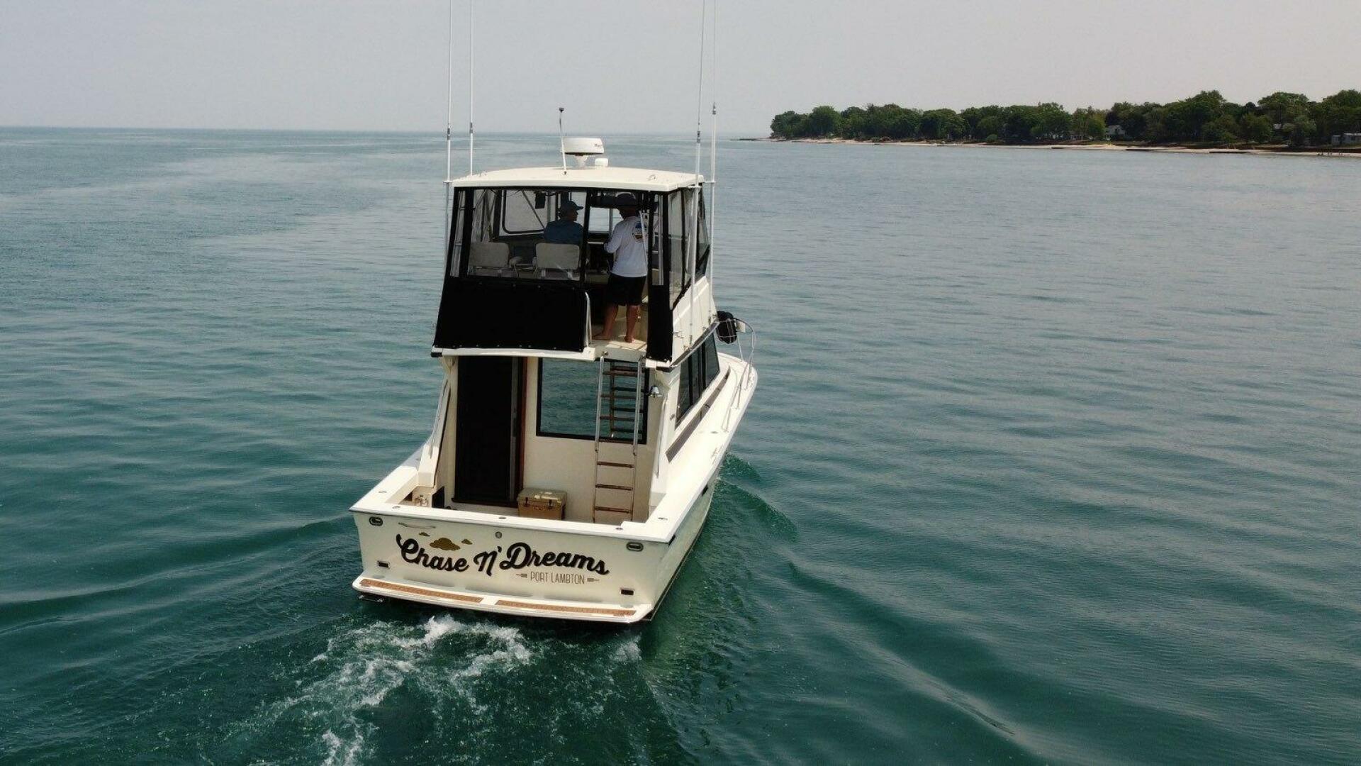 1986 Viking Boats 35 Convertible Flybridge for sale - YachtWorld