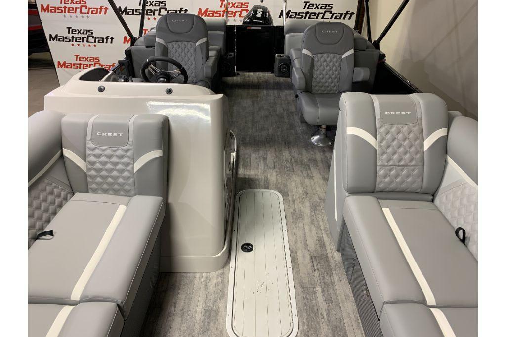 2023 Crest Classic Platinum 220 Pontoon for sale - YachtWorld