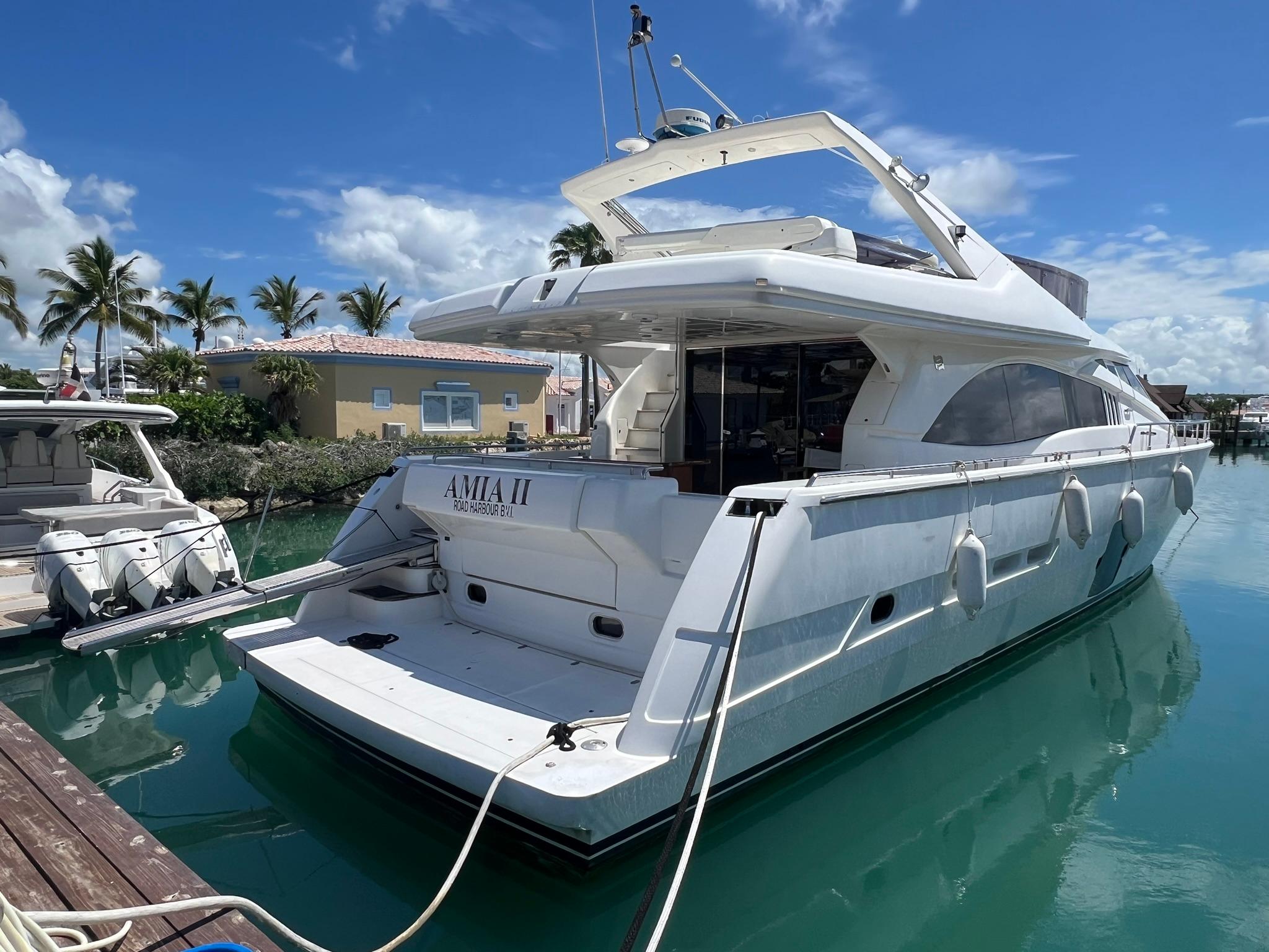 2006 Ferretti Yachts 731 Flybridge for sale - YachtWorld