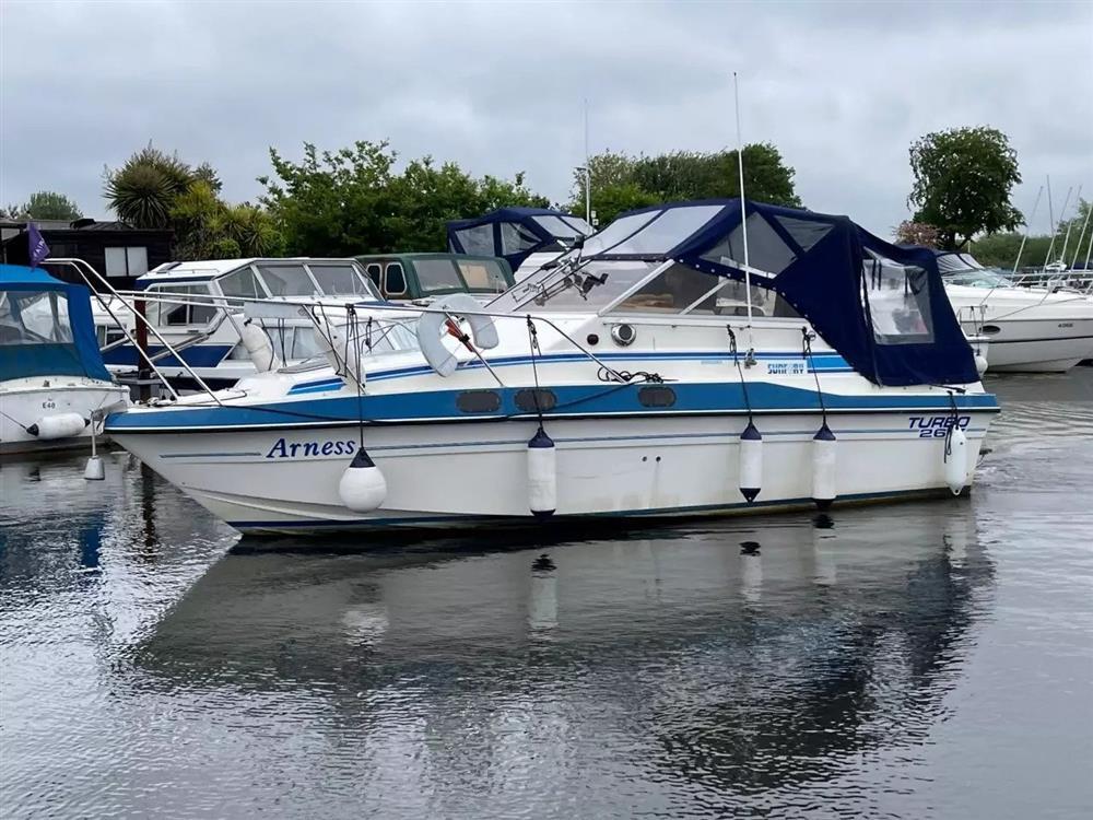Fairline Sunfury 26 | 8m | 1983 - Norfolk | Boats and Outboards