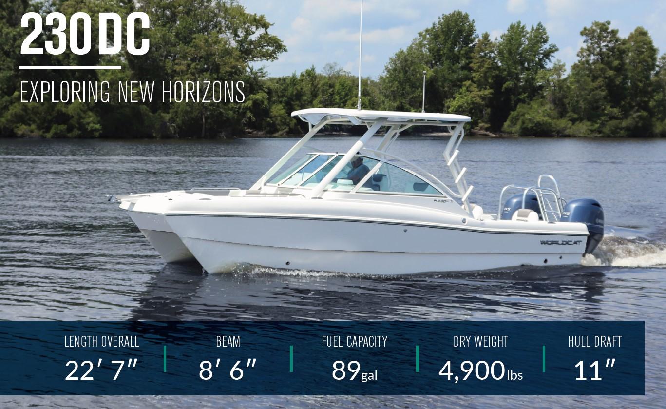 2025 World Cat 230 DC Dual Console for sale - YachtWorld
