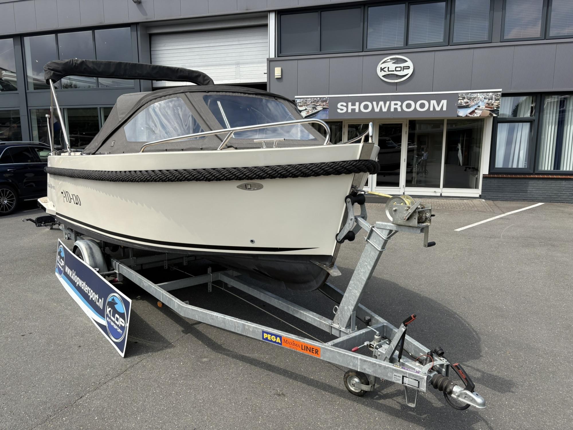 Tweedehands 2020 Maxima 620 retro crème met Honda 50 pk! H-G, Nederland ...