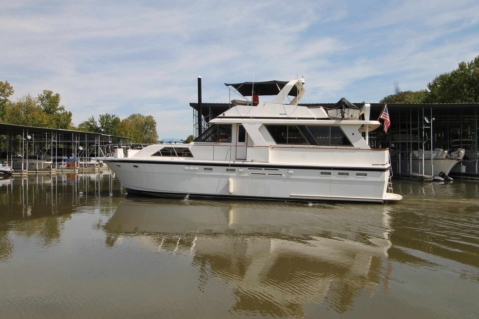 1991 Jefferson Marquessa 52 Extended Deckhouse - Weber Yachts