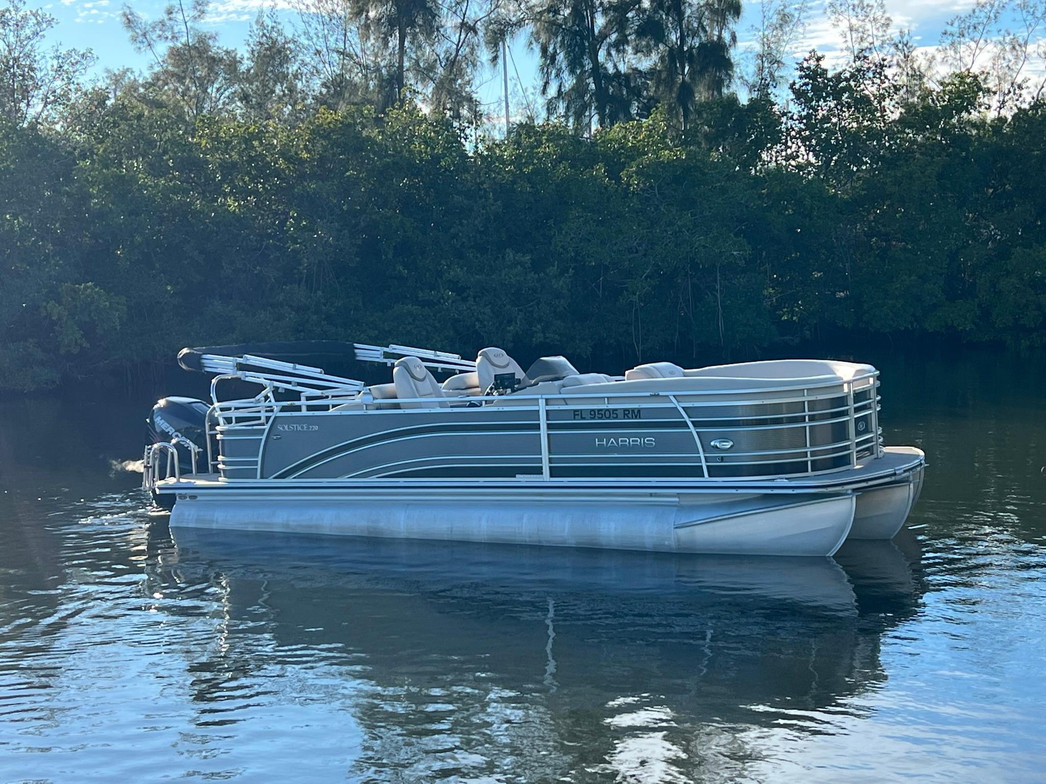 2018 Harris Solstice 220 Pontoon for sale - YachtWorld