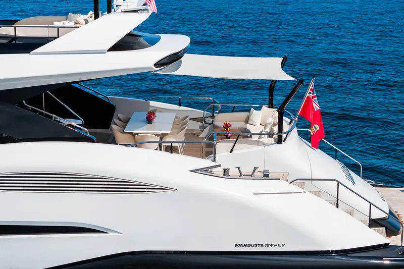 Yacht for Sale | 104 Mangusta Yachts Palm Beach, FL | Denison Yacht Sales