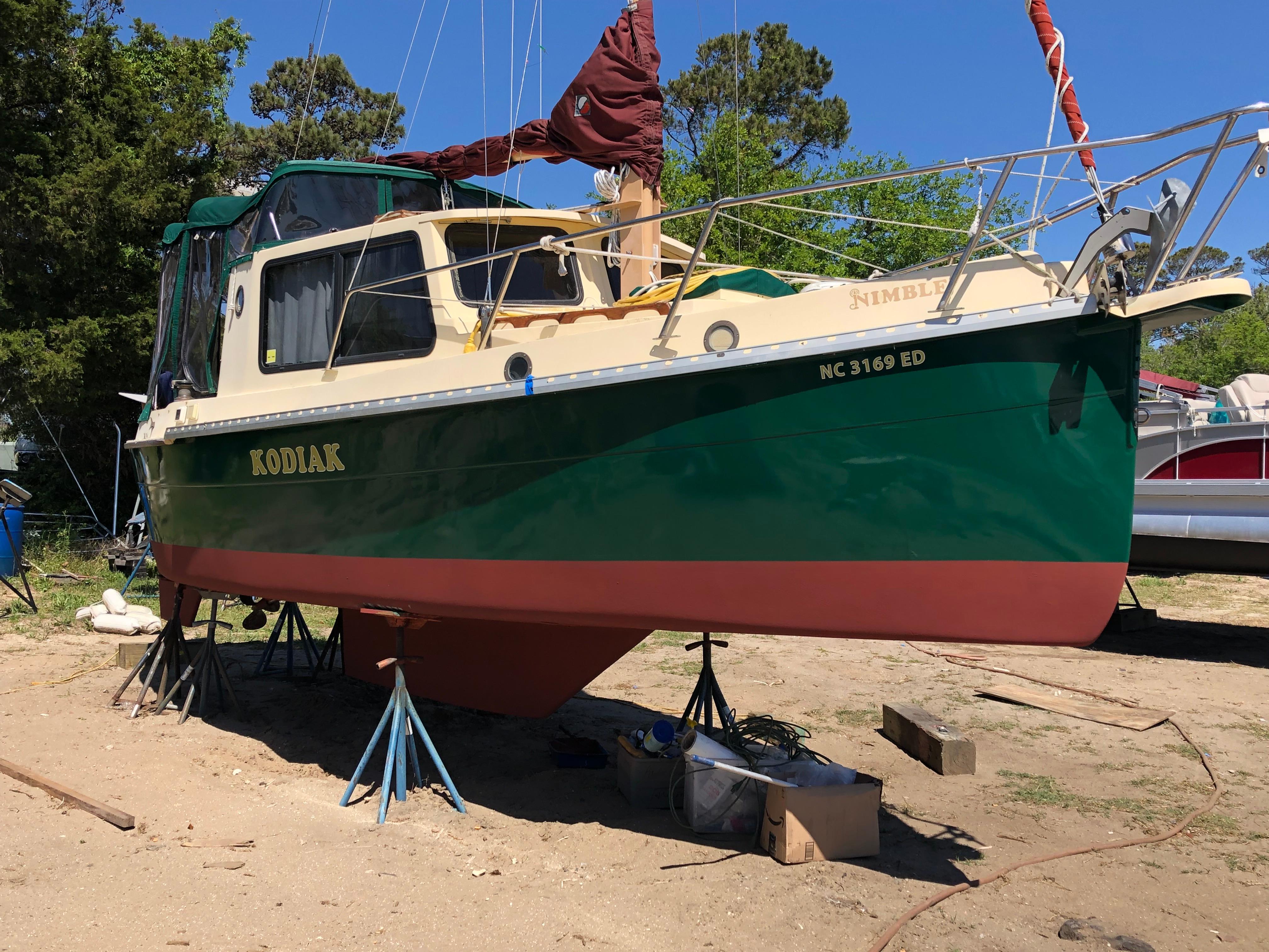 1998 Nimble Kodiak Motorsailer for sale - YachtWorld