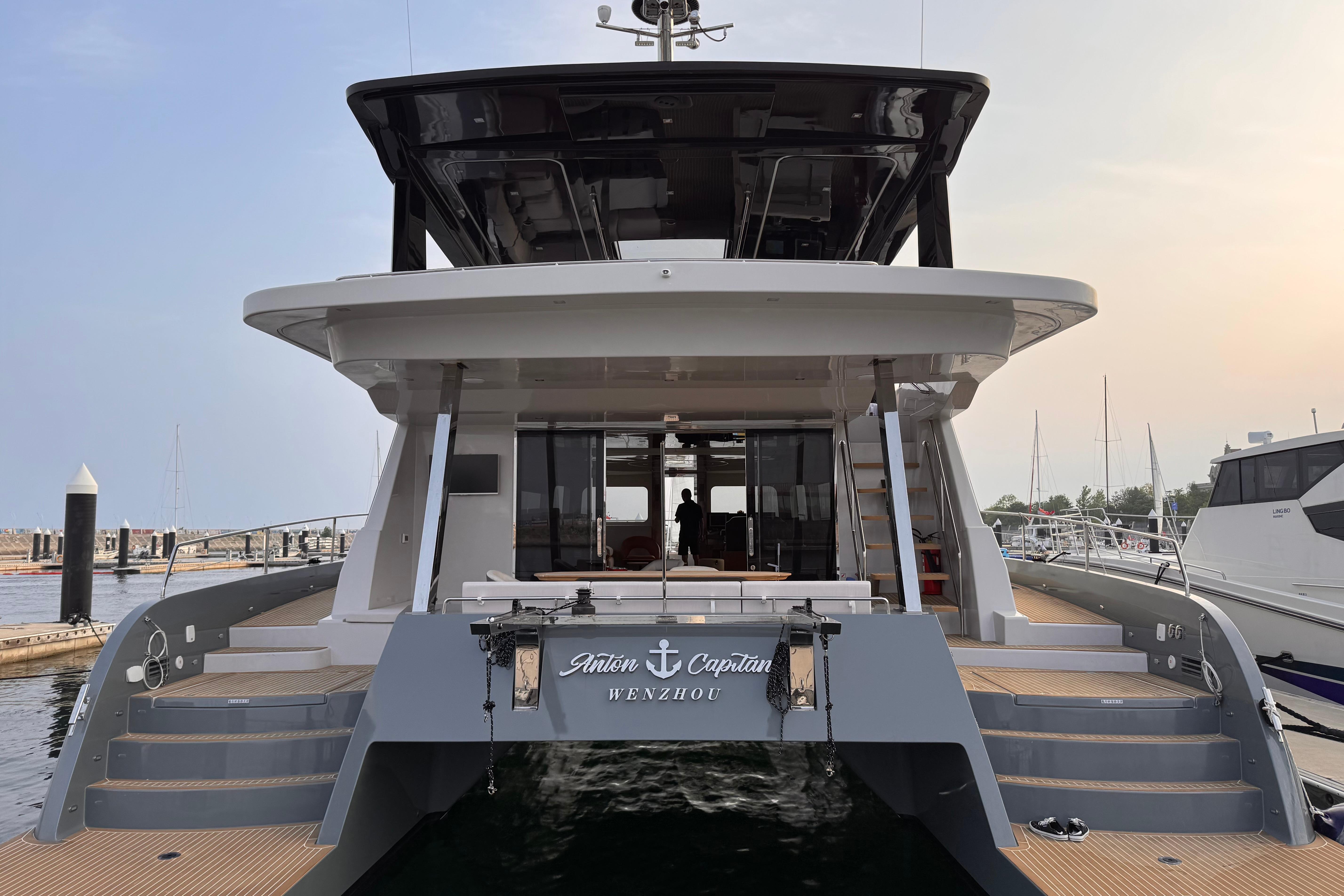2025 Mazarin 55 Catamaran - EVO II - SERIAL HYBRID Power Catamaran for ...
