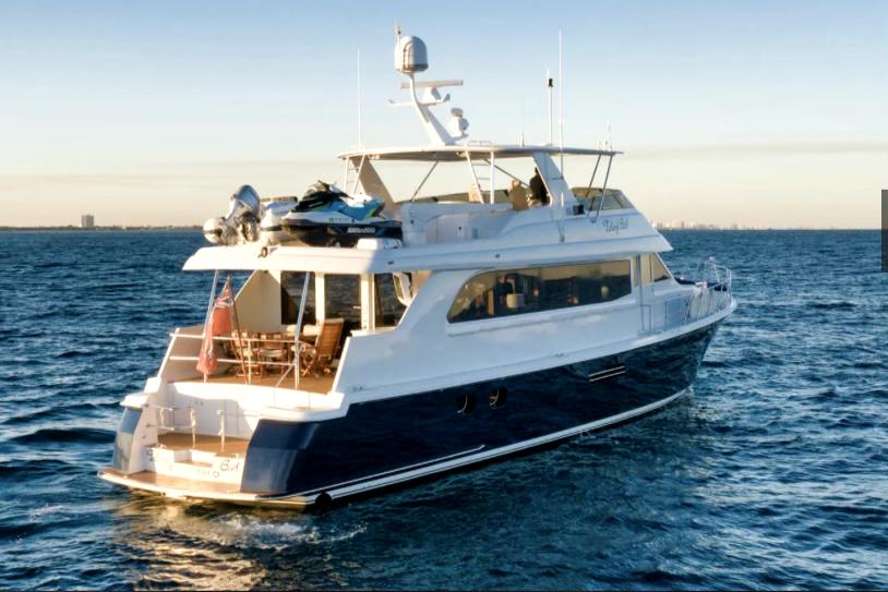 2002 Hatteras 75 Sport Deck Motor Yacht Motor Yachts for sale - YachtWorld