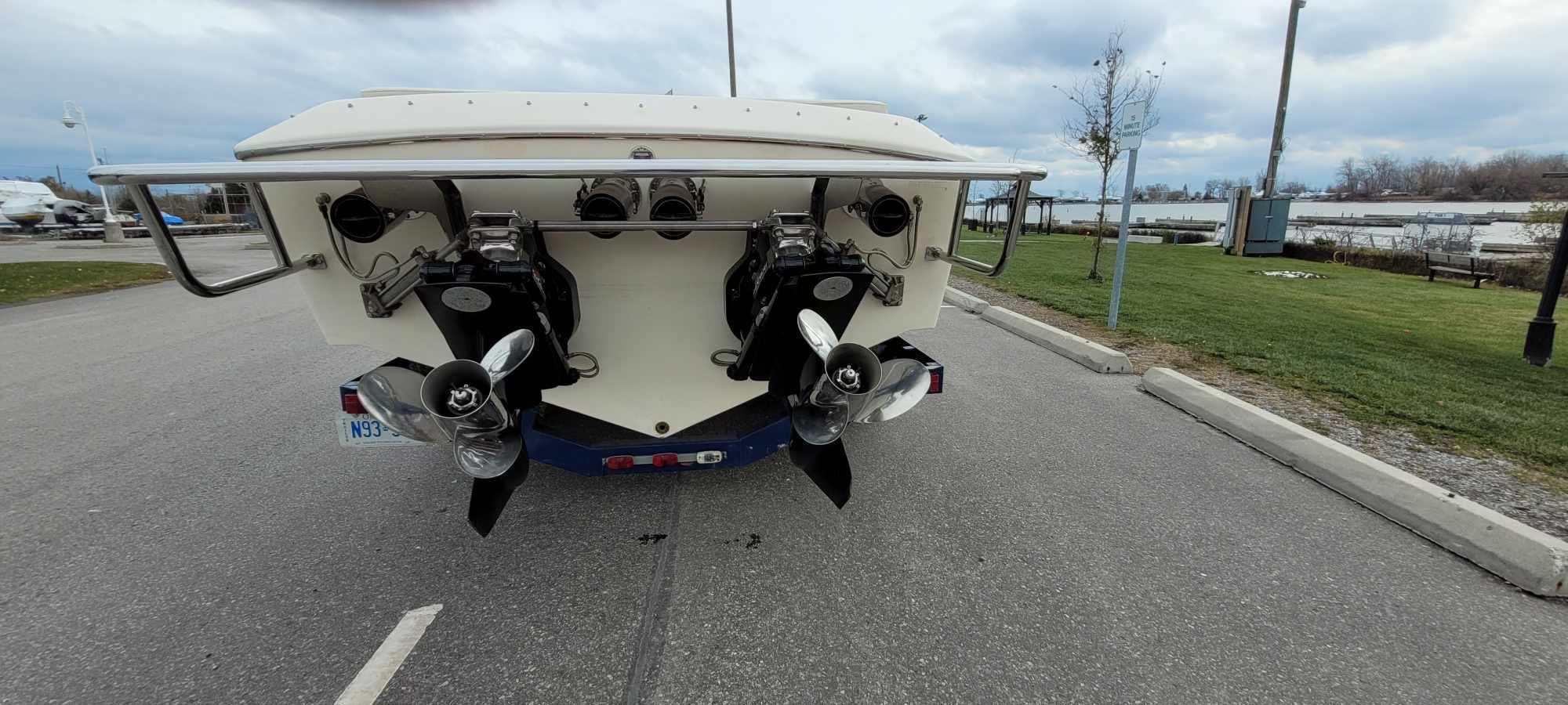 1987 Scorpion Modified deep V offshore cruiser High Performance for ...