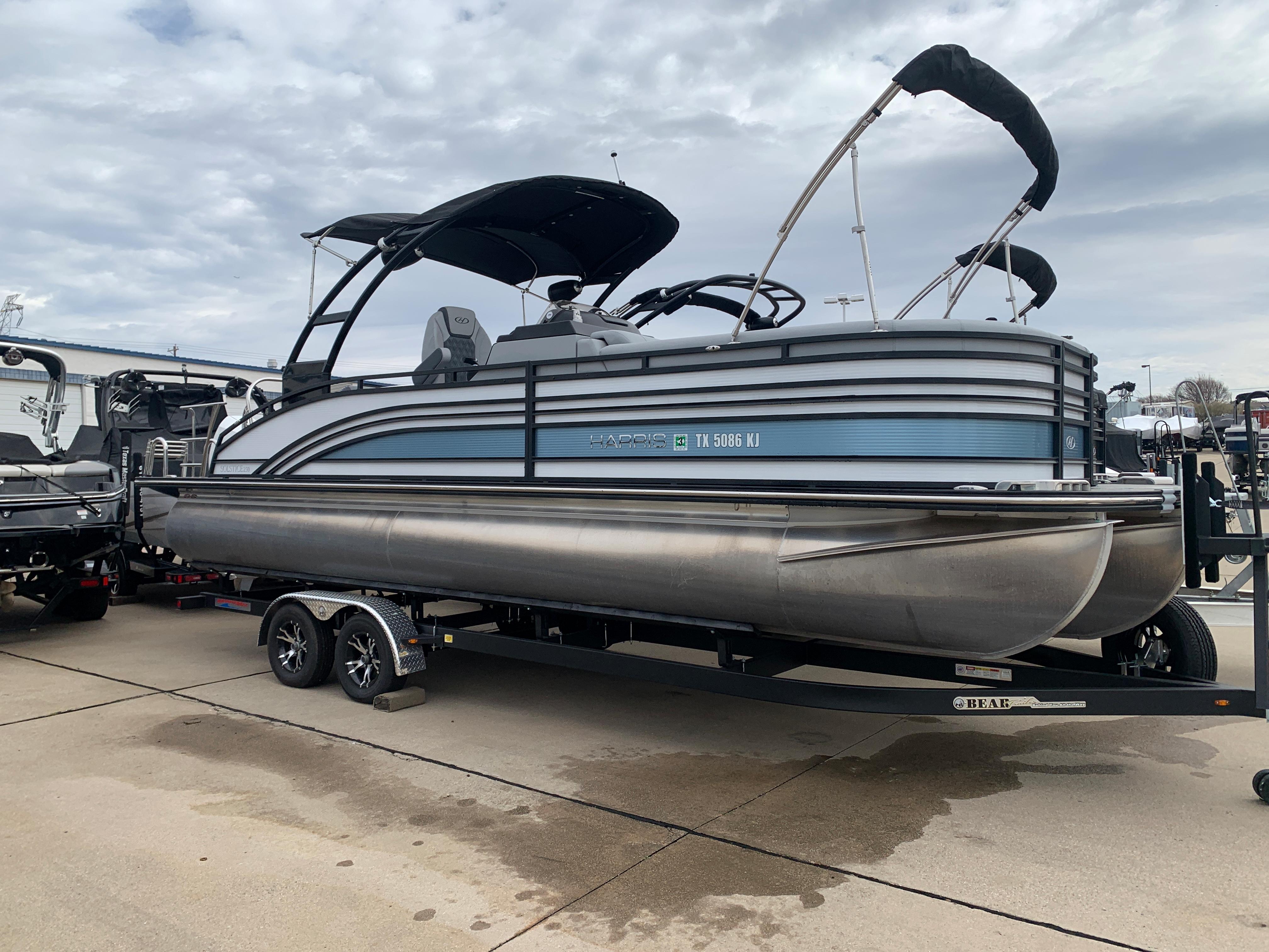 2021 Harris Solstice 250 Pontoon Boat for sale - YachtWorld