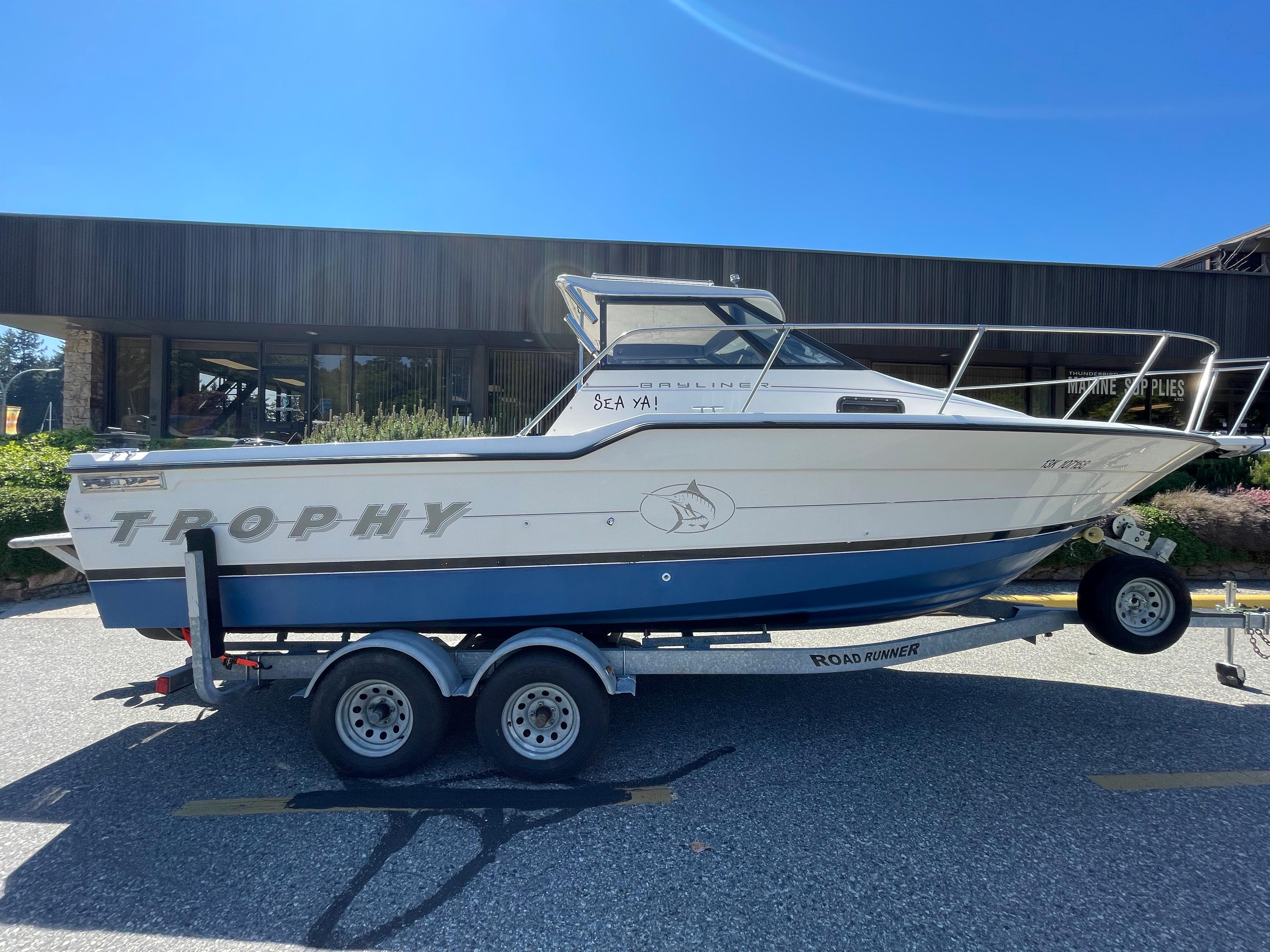 2001 Bayliner 2052 Trophy Walkaround Saltwater Fishing for sale ...
