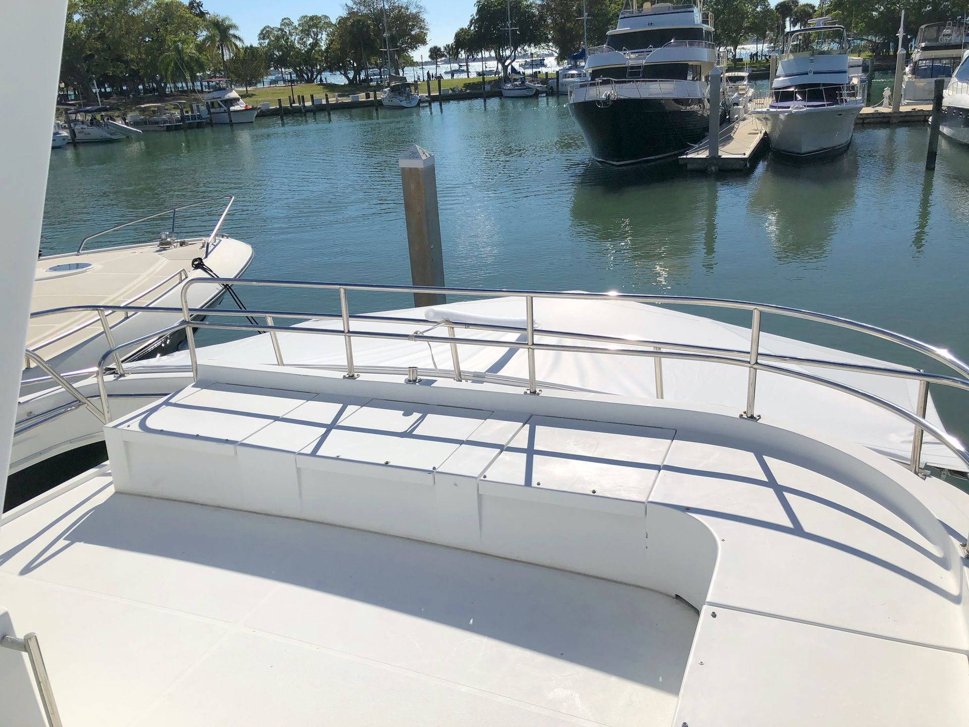 1999 Navigator 6300 Pilothouse Custom Layout - Weber Yachts