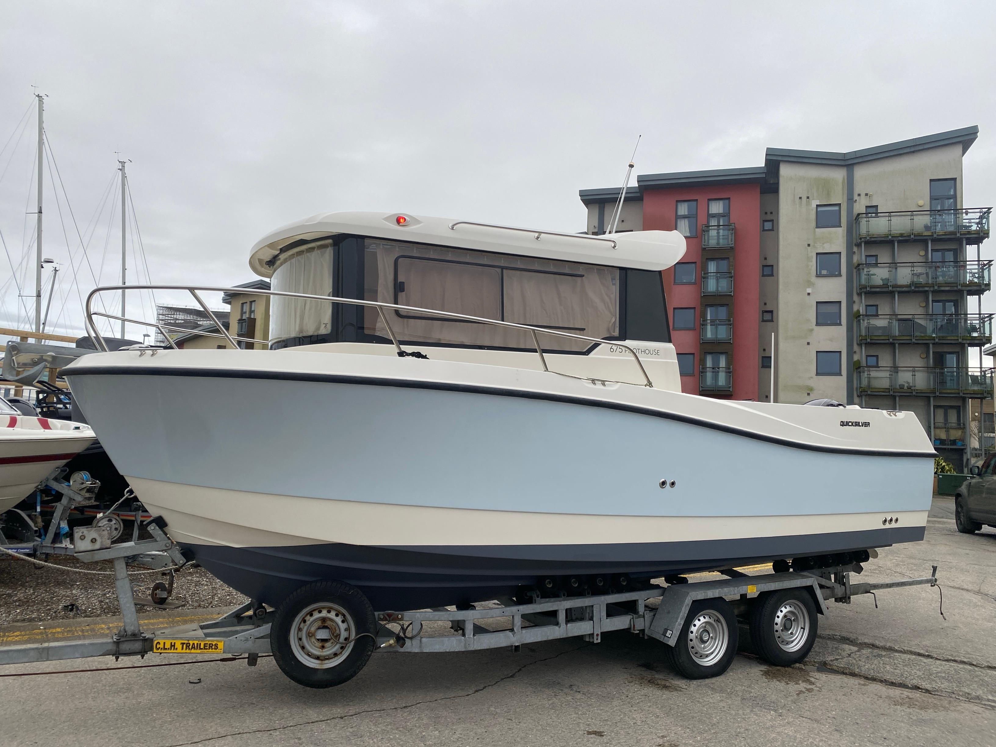 Quicksilver 675 Pilothouse | 2018 | 22ft - Swansea (Abertawe) | Boatshop24