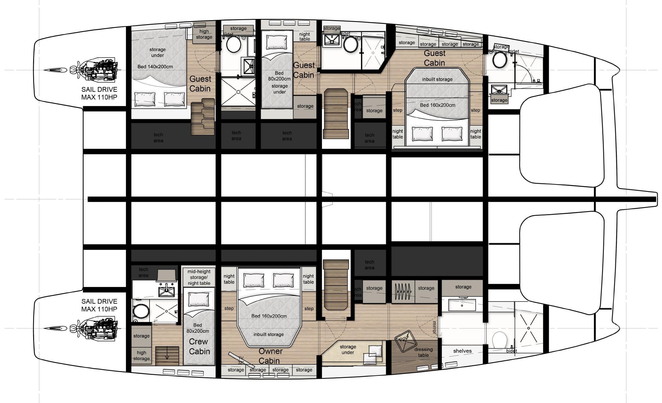 2022 Sunreef Sunreef 50 Sail Catamaran for sale - YachtWorld