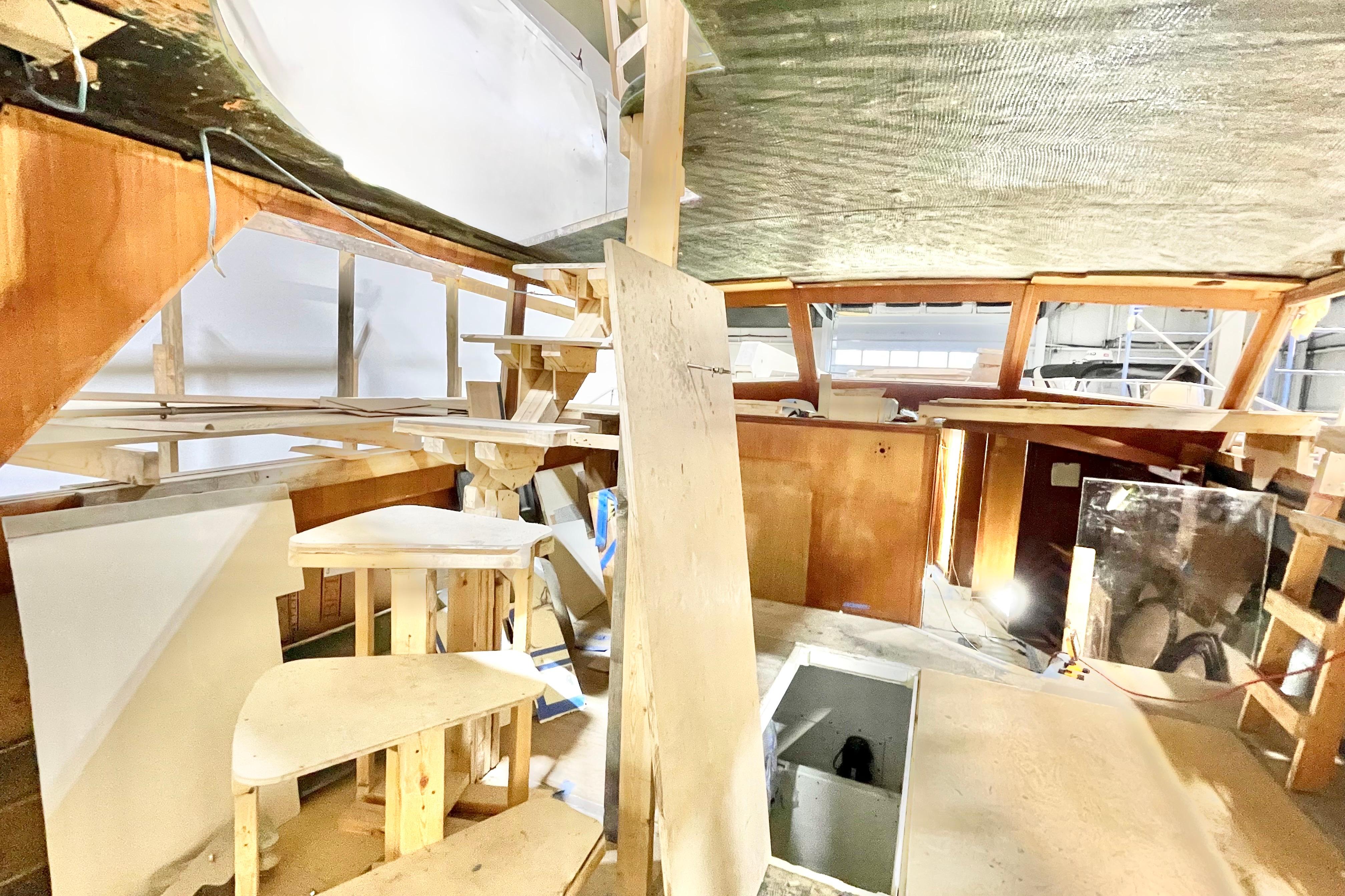 1983 Viking Boats Sportfish 46 Sedan Bridge Project Yacht ...