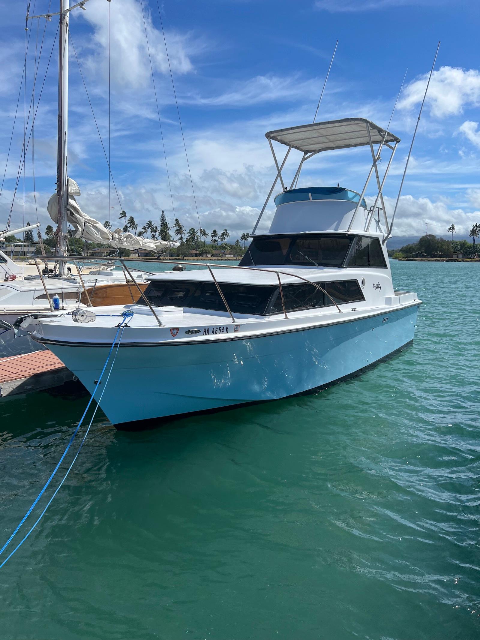 1973 Uniflite Flybridge Cruiser Flybridge in vendita- YachtWorld