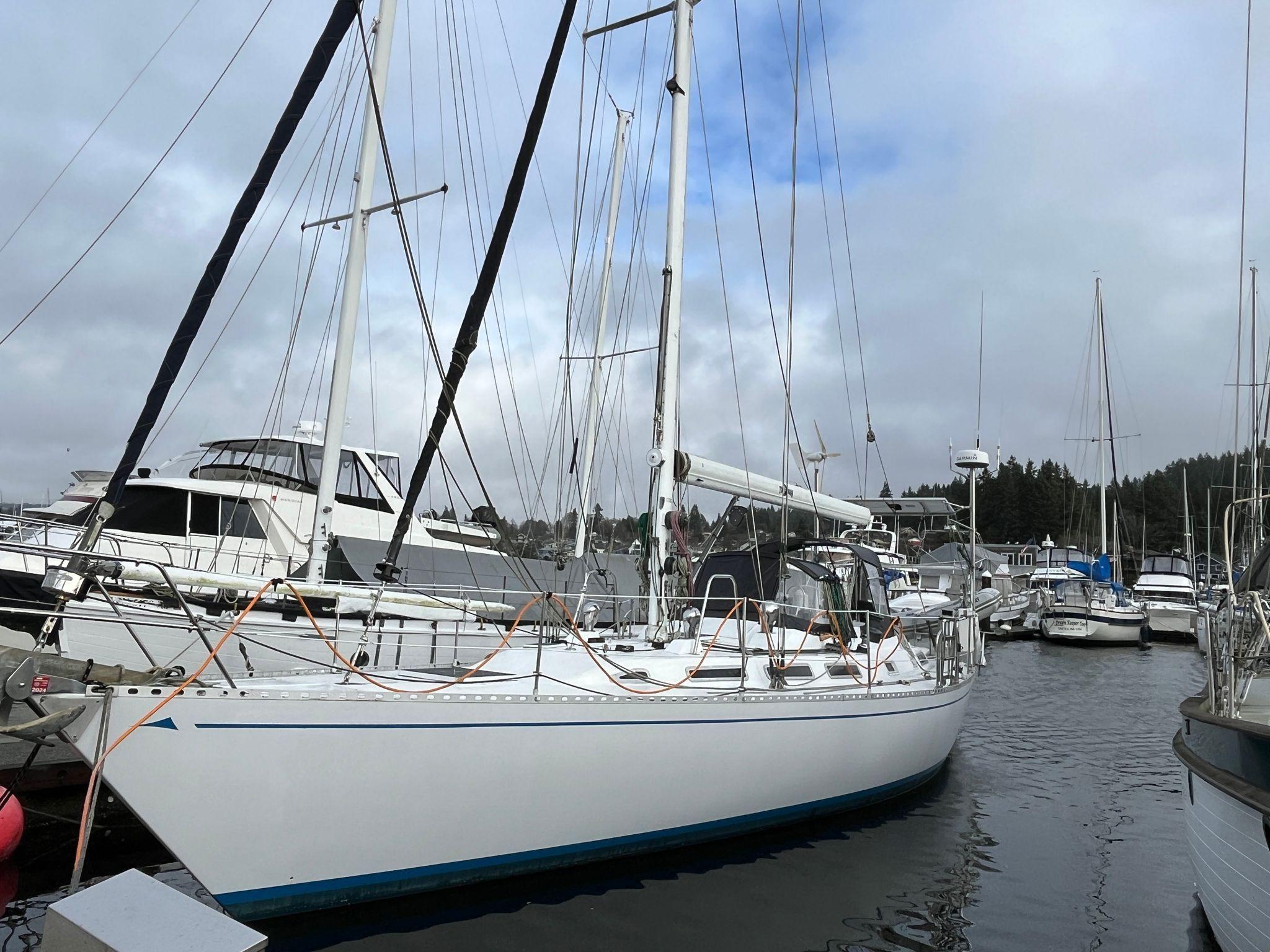1985 Barnett Offshore 47 Center Cockpit Cutter Cruiser for sale ...