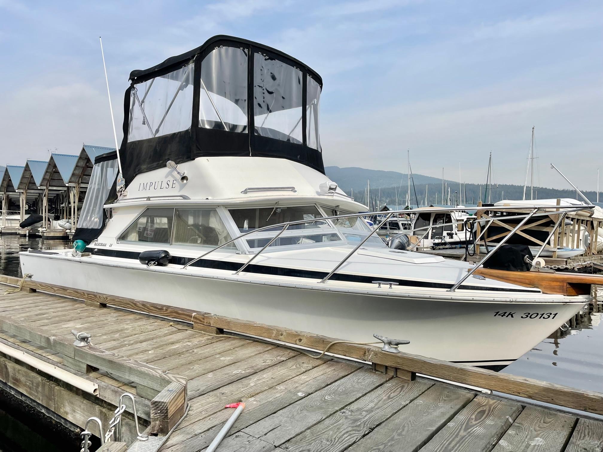 1976 Bertram 28 Flybridge CRUISER Flybridge in vendita- YachtWorld