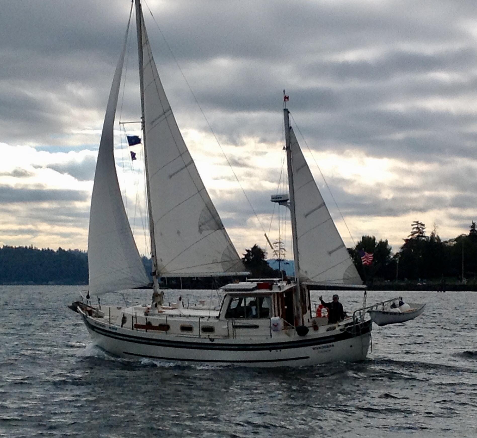 1970 Banjer 37 Pilothouse Motor Sailer Ketch Voiliers pilothouse à ...