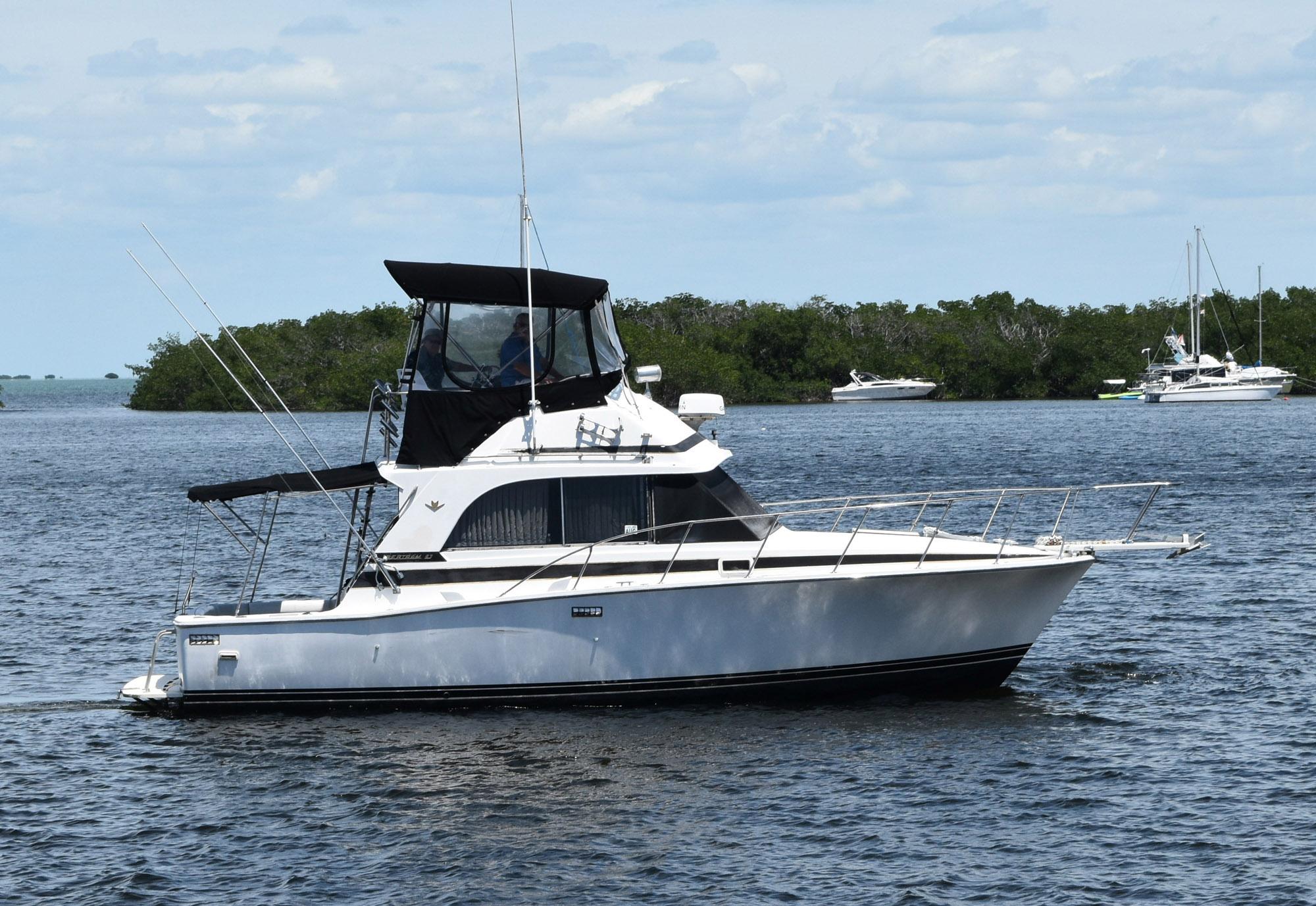 1987 Bertram 33 Flybridge Cruiser Barche da crociera in vendita- YachtWorld