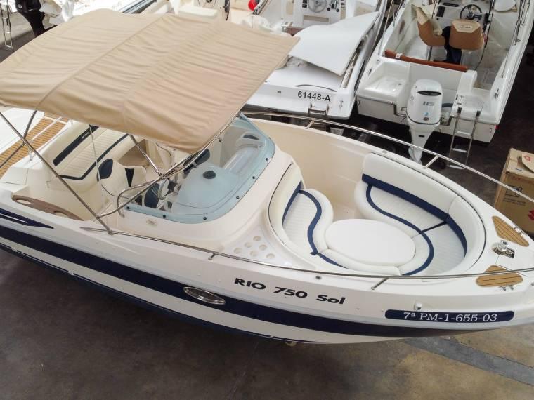 RIO 750 SOL 7m 2003, Deckboote | Boot24