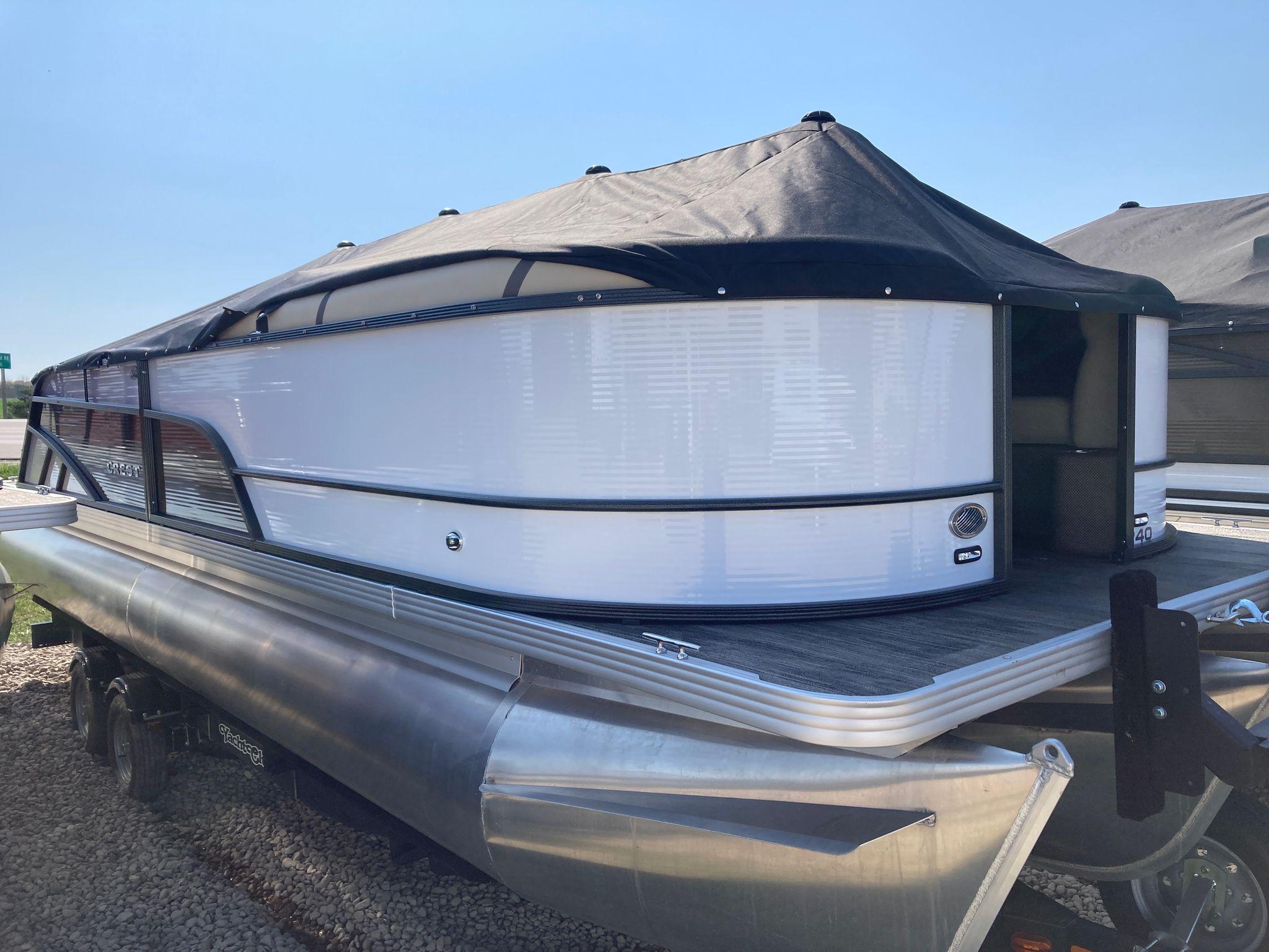 2023 Crest Classic DLX 240 Pontoon for sale - YachtWorld